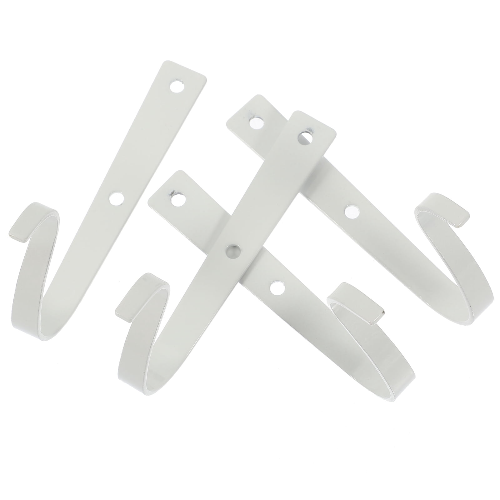 4-Pack Outdoor Iron Plant Hangers for Hanging Flower Baskets, Pots, and ...