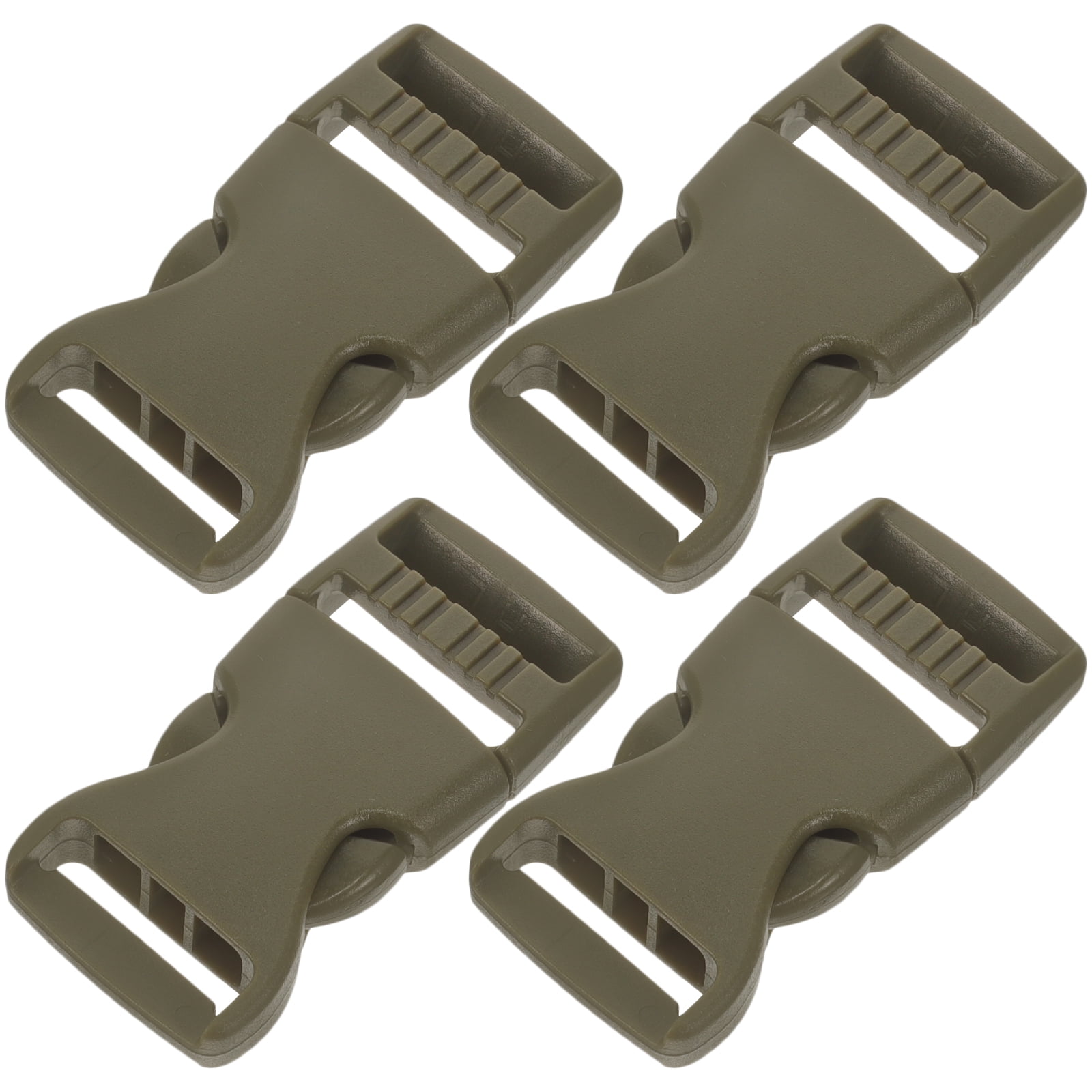 4 Pcs Plastic Buckle Side Release Professional Hiking Backpack Buckles ...