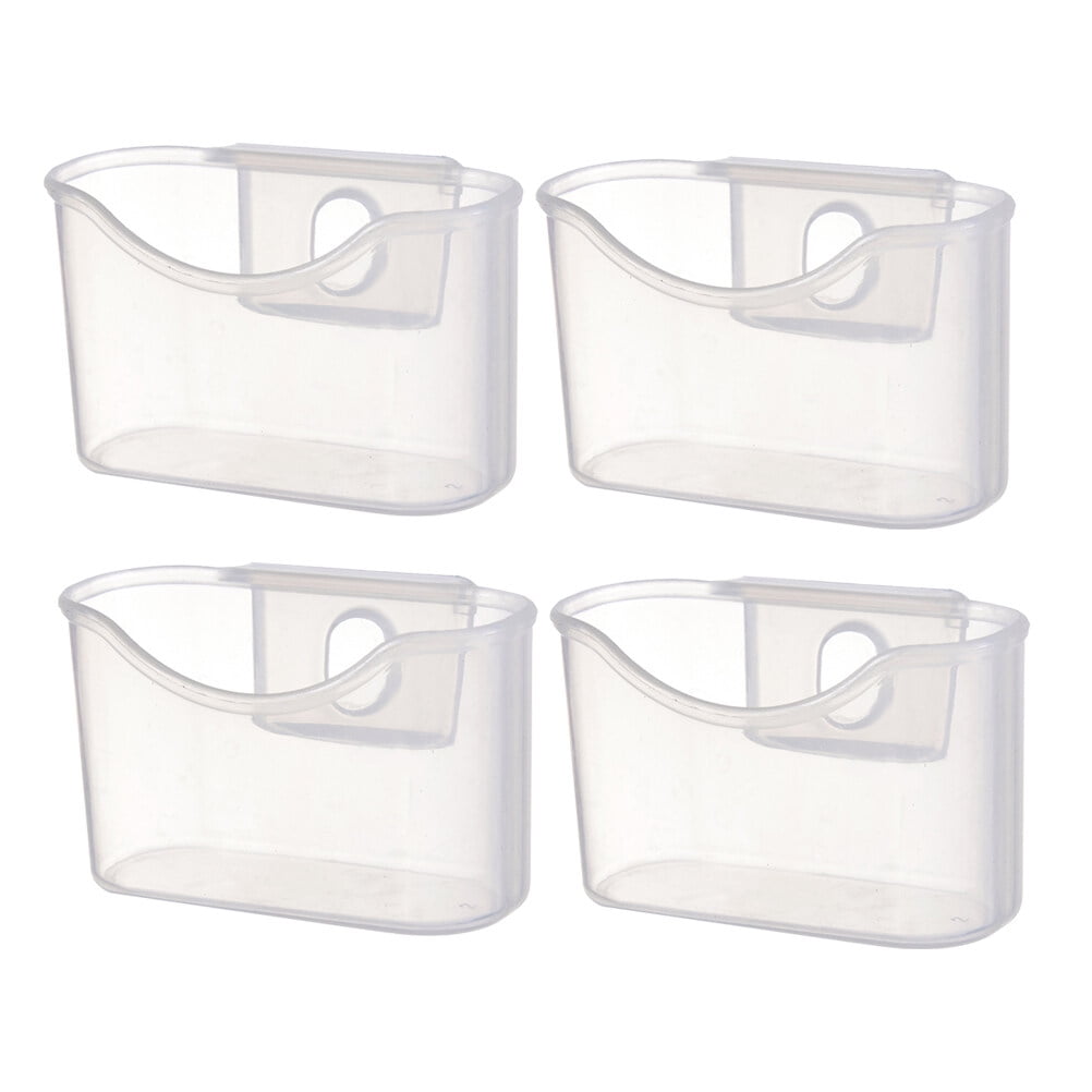 4 Pcs Plastic Drawers Fridge Organizer Stash Box Refrigerator Drawer ...