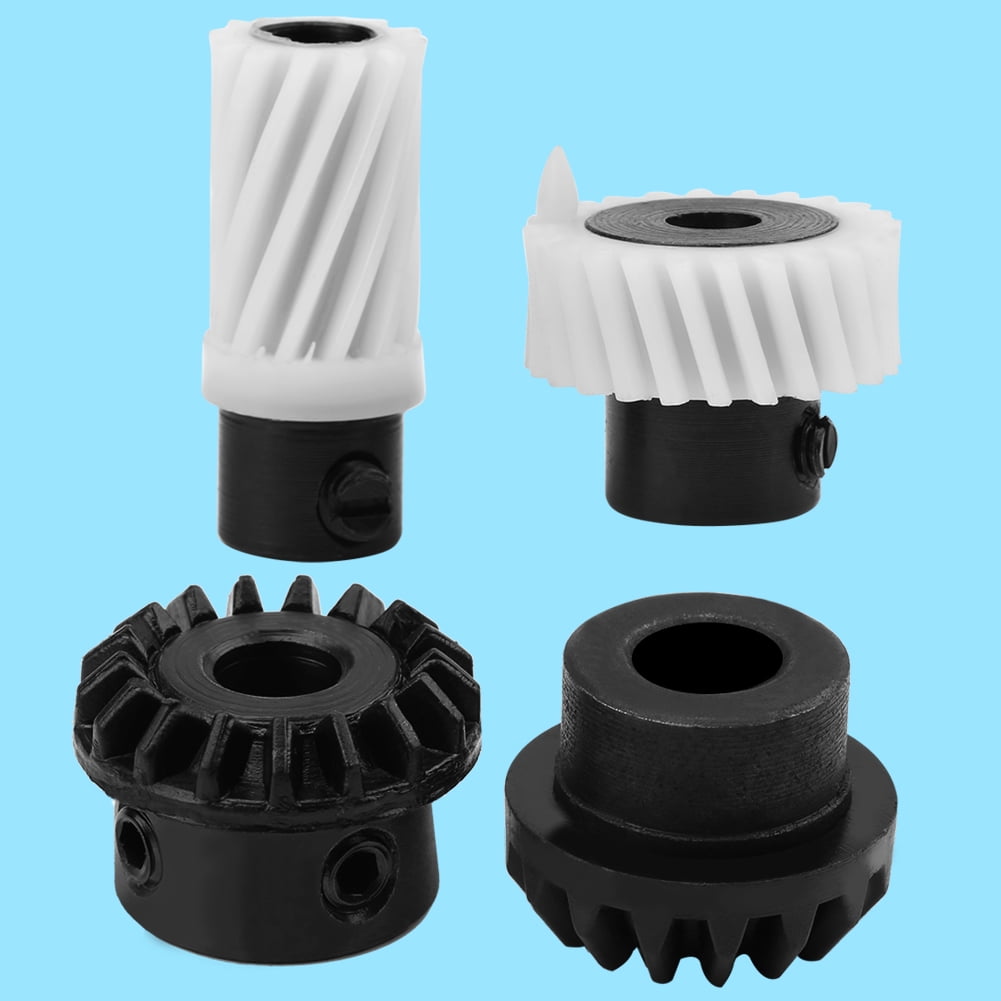 4 Pcs Plastic Drive Gear Shaft Gear Set, Machine Gear Kit, Hook Drive ...