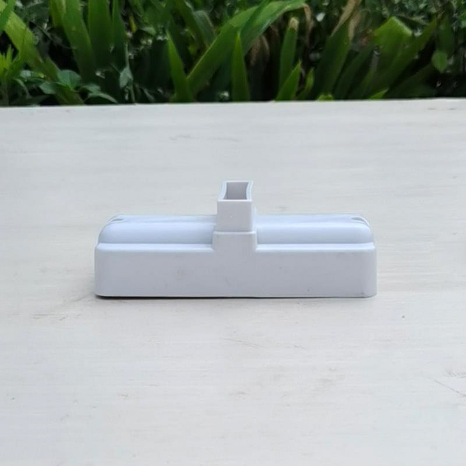 4 Pcs Plastic Fence Bases Garden Support Holders Yard Ground Stakes ...