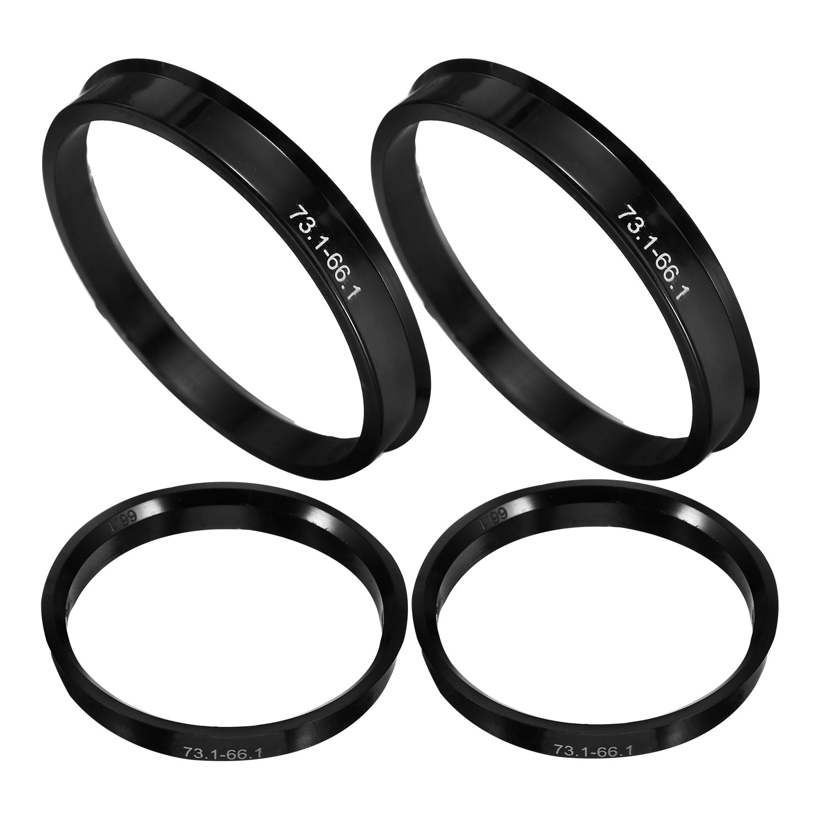 4 Pcs Plastic Hub Centric Rings Hubcentric Reducer Decorate Refit ...