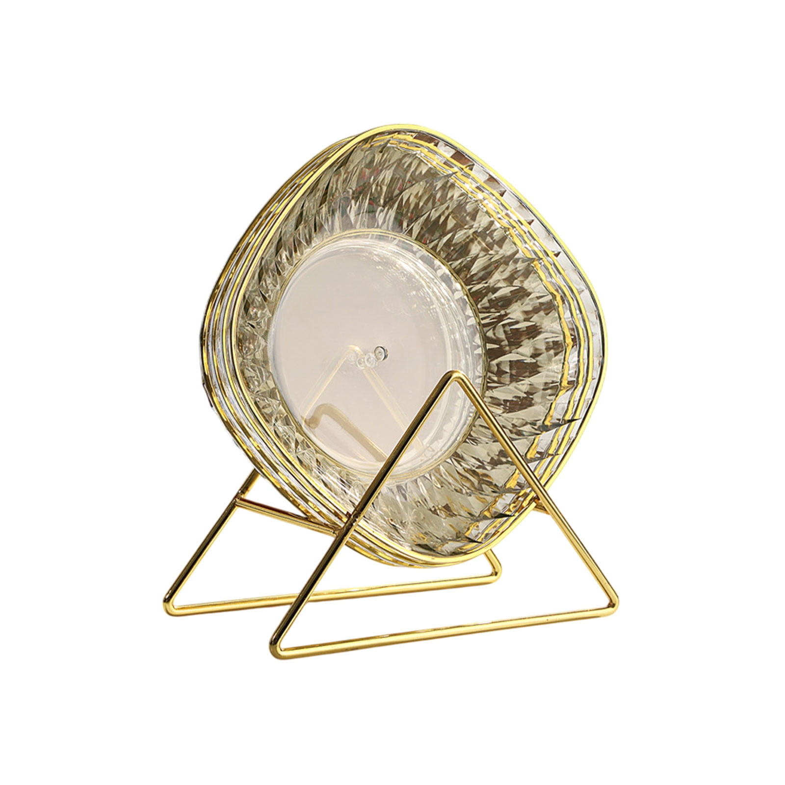 4 Pcs Plates and Place Plate Holder Set, Metal Rack Dinnerware Display ...