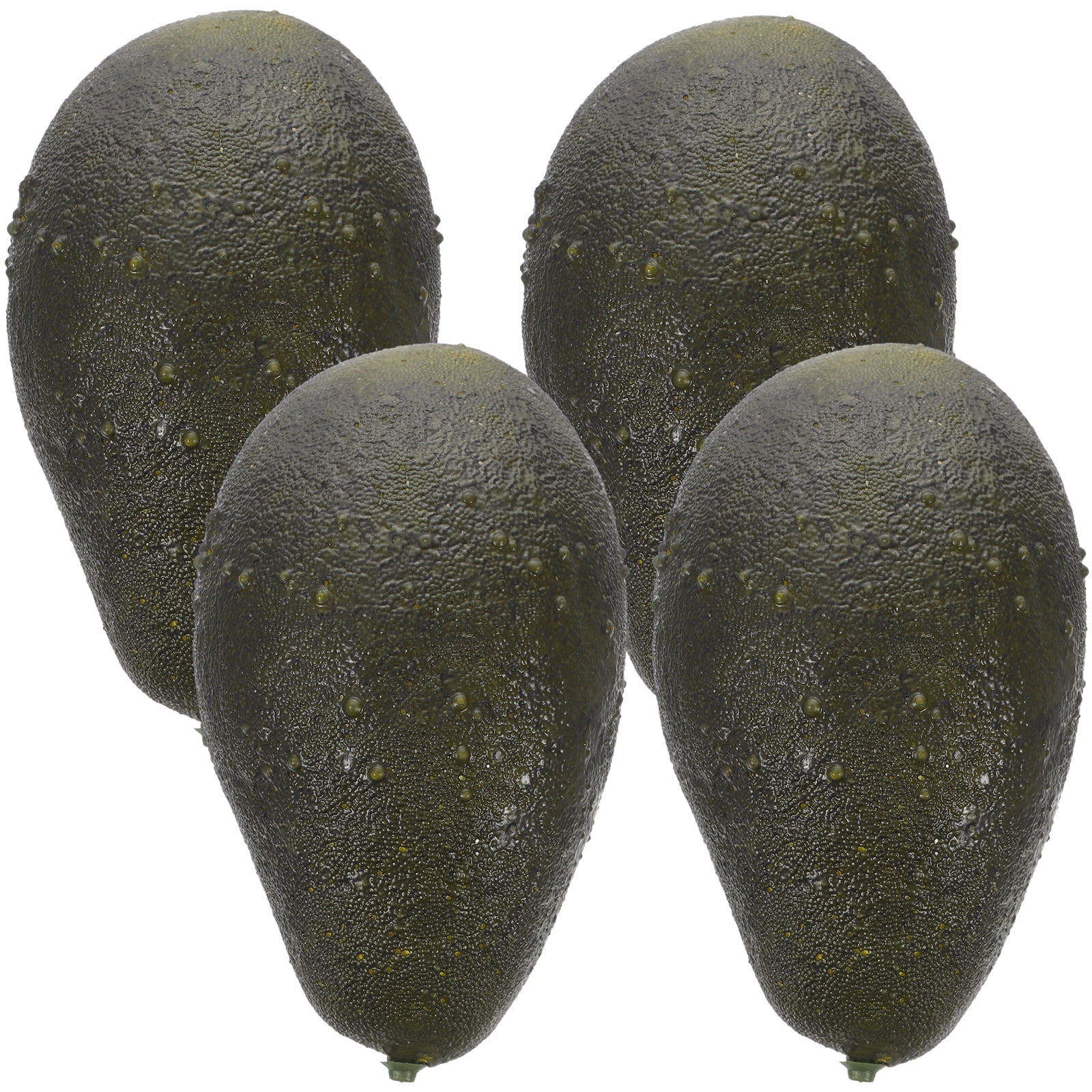 4 Pcs Play Realistic Fake Fruit Imitation Avocado Toy Artificial Model ...