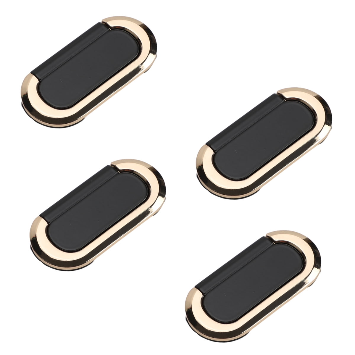 4 Pcs Pocket Doors Drawer Handle Hidden Furniture Handle with Screws ...