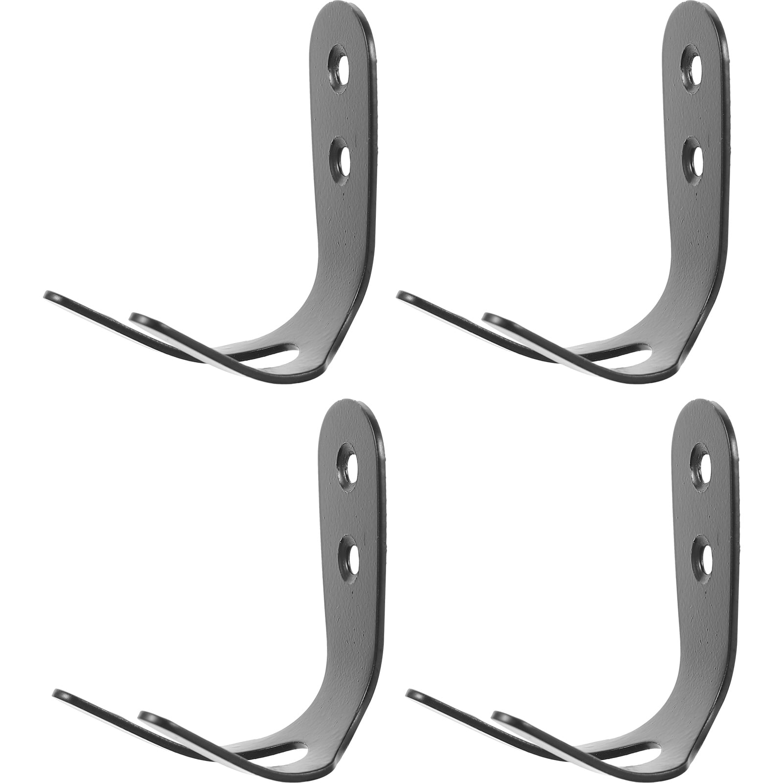 4 Pcs Pool Equipment Hooks Metal Hangers Door Inflatables Black ...