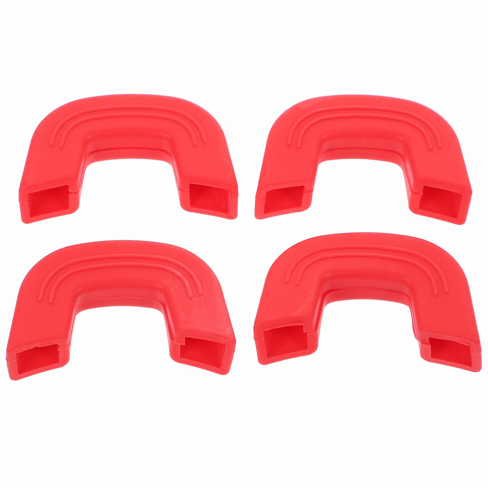 Cast Iron Handle Cover 4pcs Silicone Pot Handle Sleeves Pot Ear ...