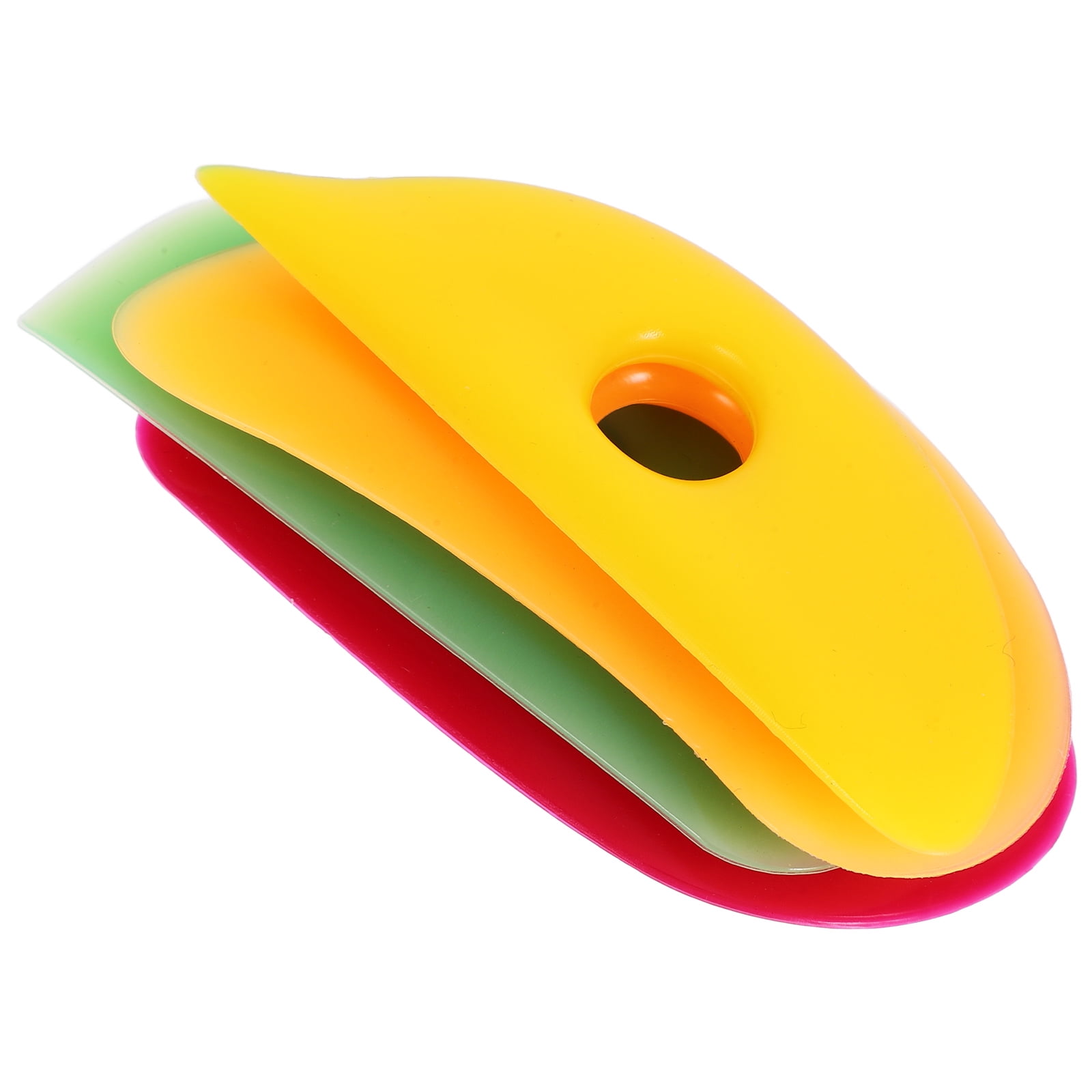 Hemoton 4pcs Silicone Scraper Ceramic Sculpting Tool for Smooth ...