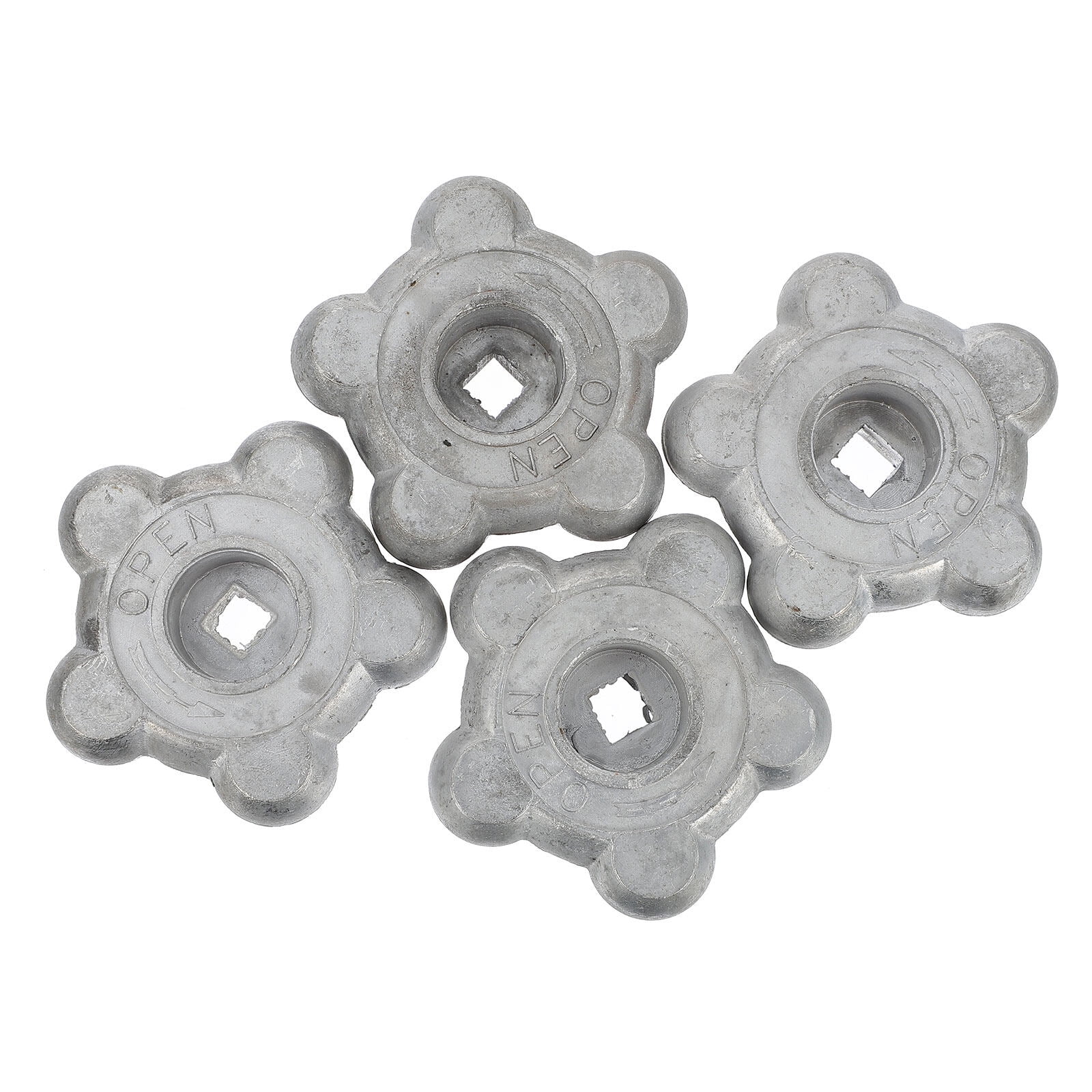 4 Pcs Power Steering Fluid Valve Hand Wheel Lever Gate Handles ...