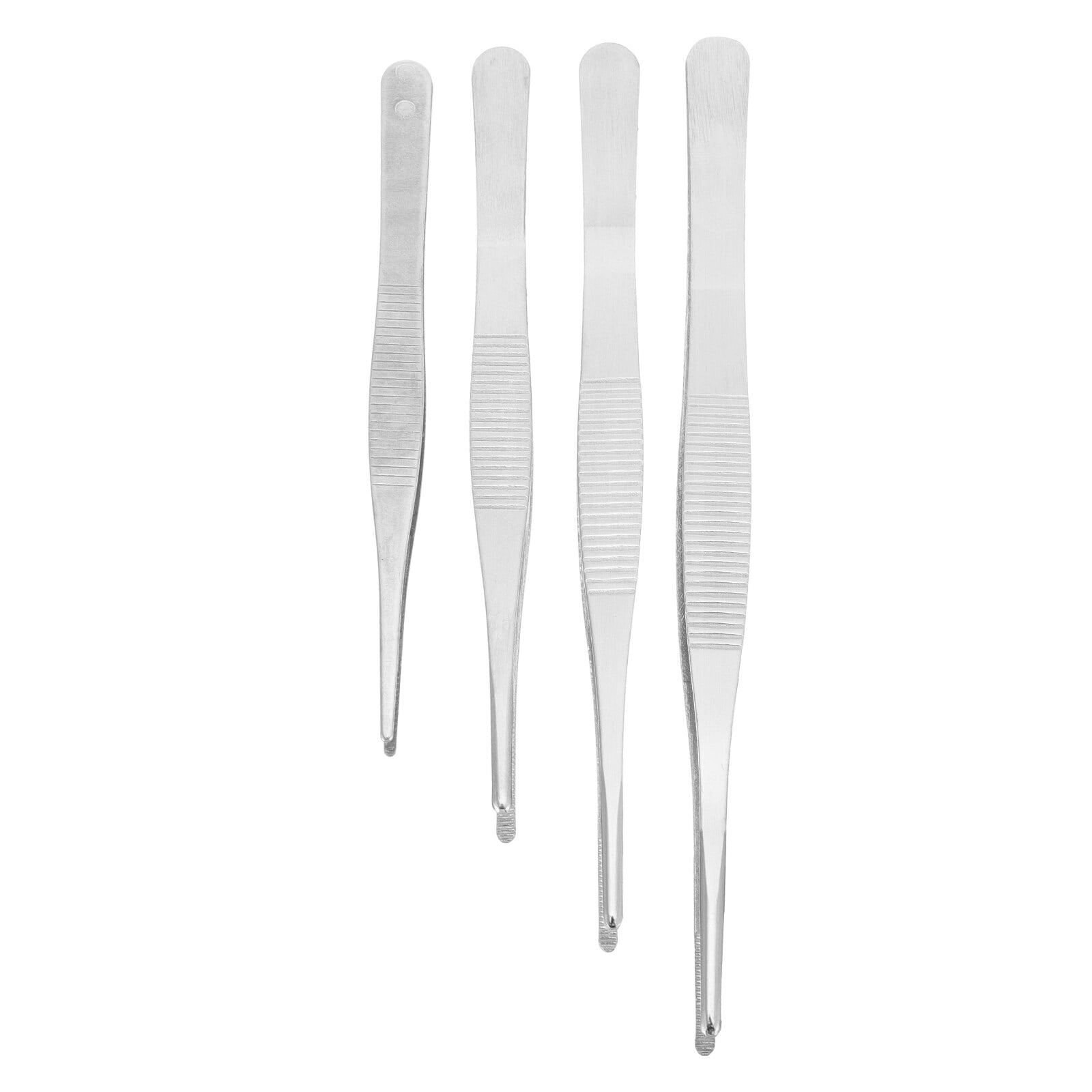 4 Pcs Precision Splinter Removal Tweezers Straight Stainless Steel ...