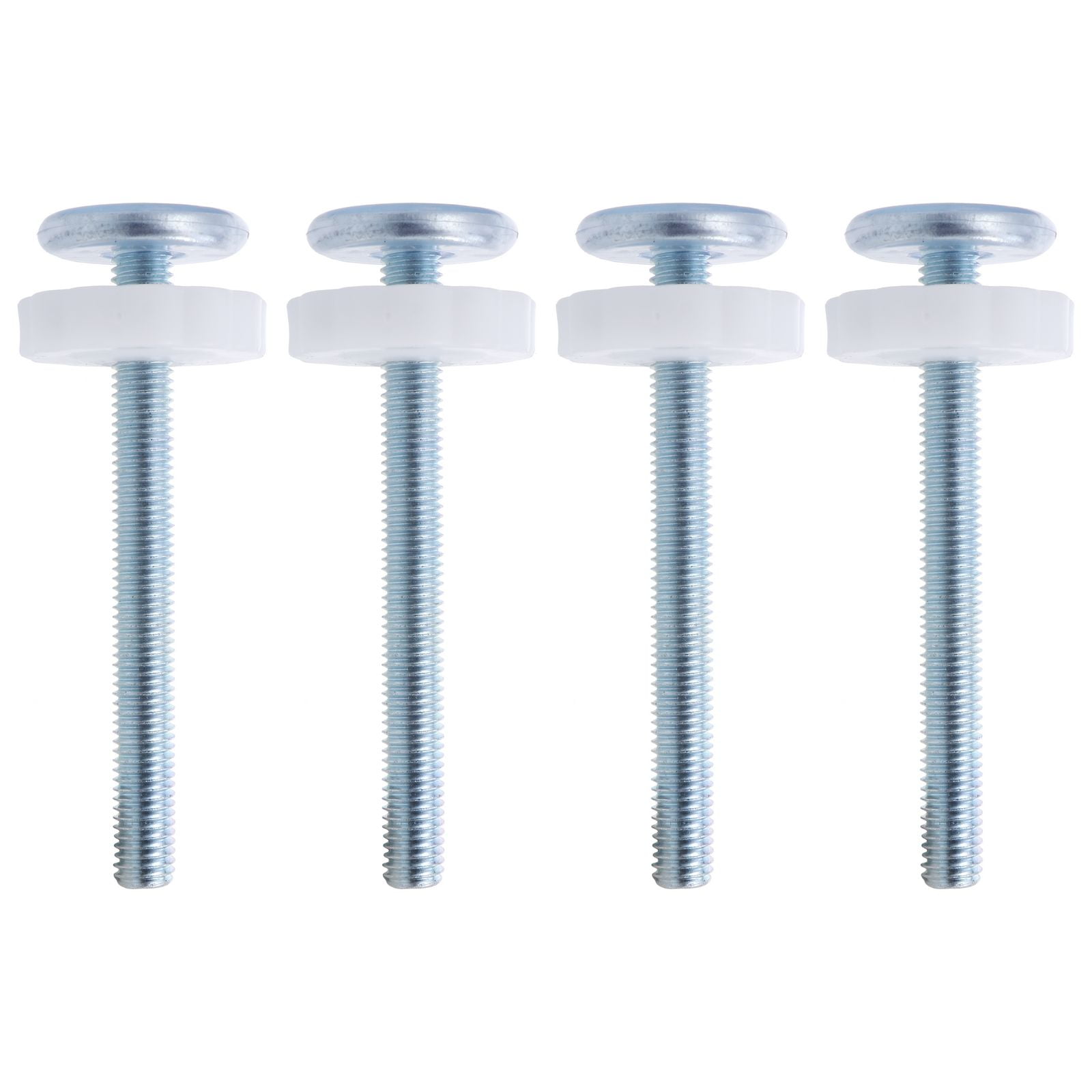4 Pcs Pressure Mounted Baby Gate Threaded Spindle Rod Walk Thru Gates ...