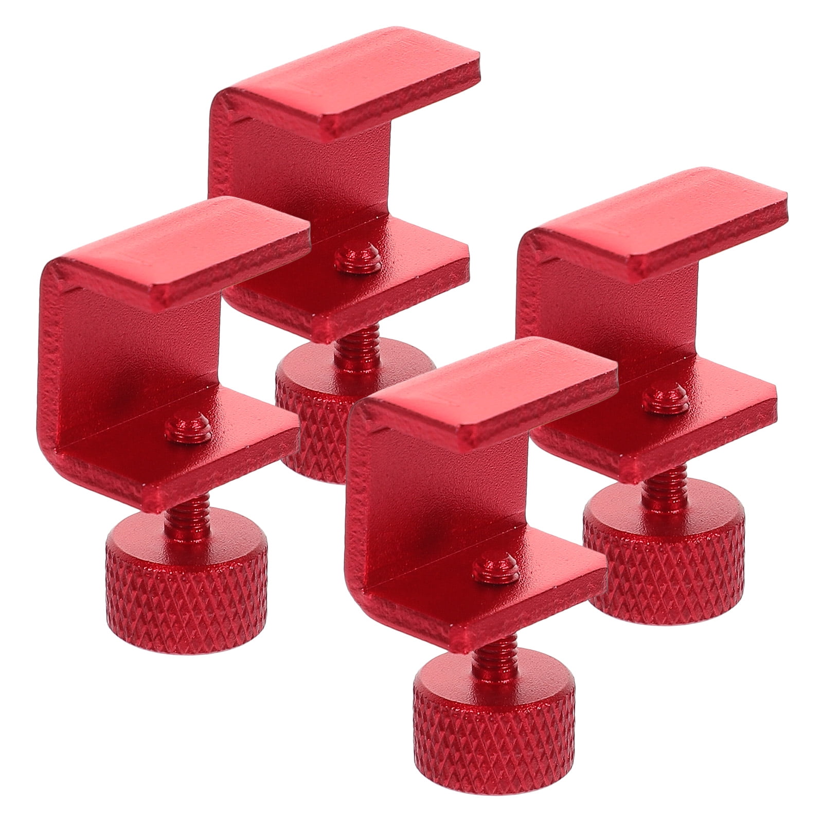 4 Pcs Printer Accessories Clip Ins Clips 3d Red Aluminum Alloy ...
