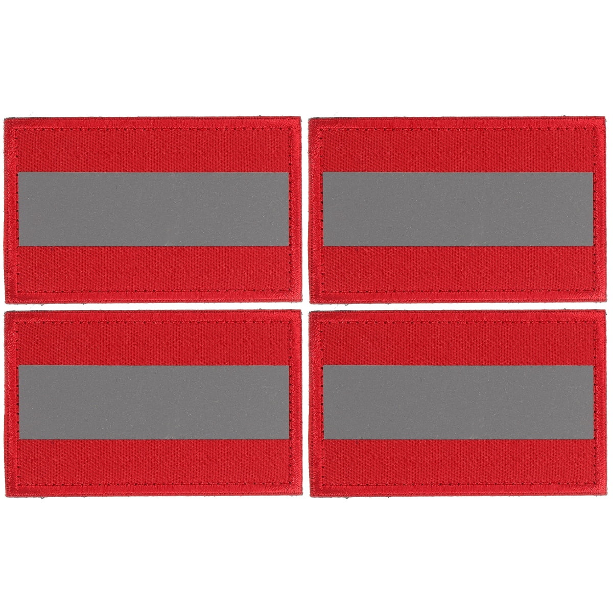 4 Pcs Professional Clothing Safety Patch Outdoor Clothes Reflective ...