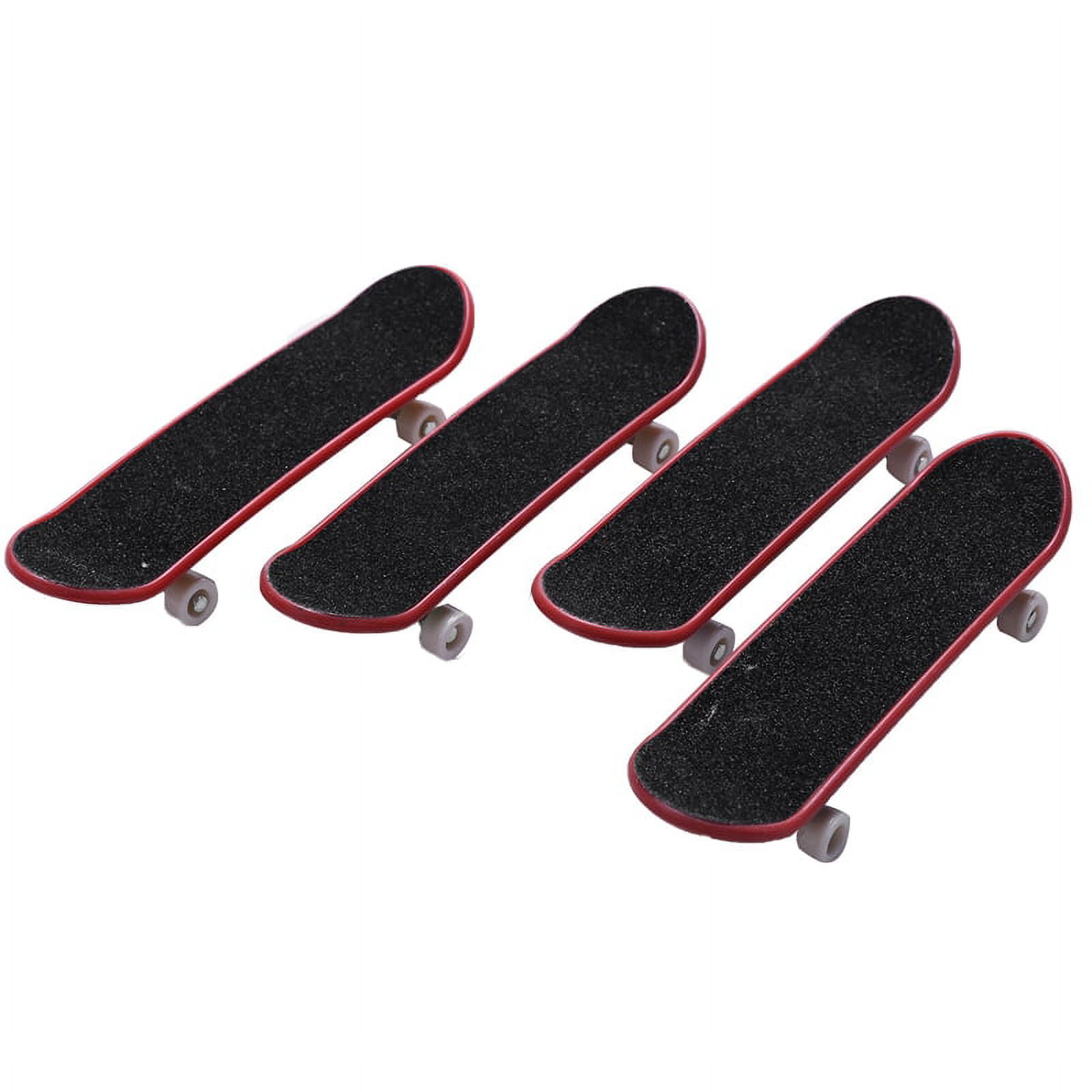4 Pcs Professional Mini Fingerboards/ Finger Skateboard, Matte (Random ...
