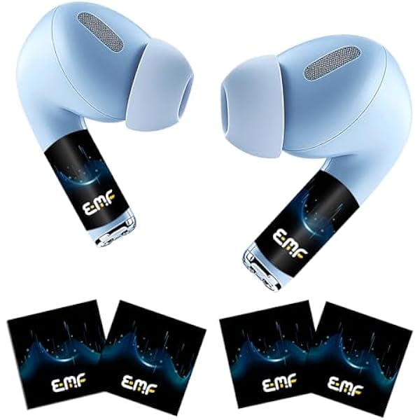 4 Pcs Protection Stickers for AirPods Pro 2nd/3rd Gen, Bluetooth ...