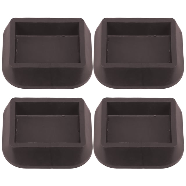 4 Pcs Pulley Holder Fixed Wheel Stopper Caster Stoppers Wheels Plastic ...