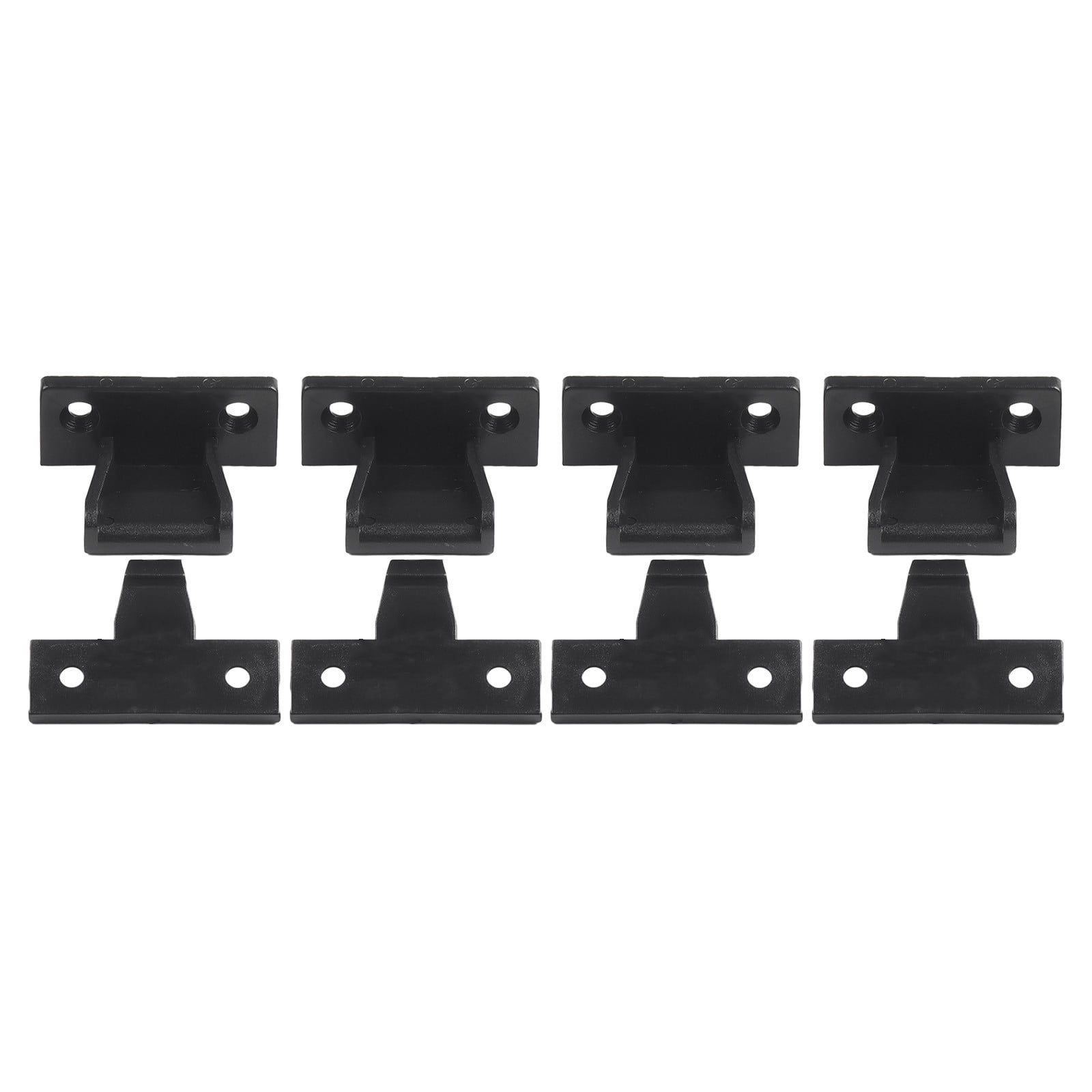 4 Pcs Push In Fittings Press Fit Kitchen Plinth Fasteners Panel Clips ...