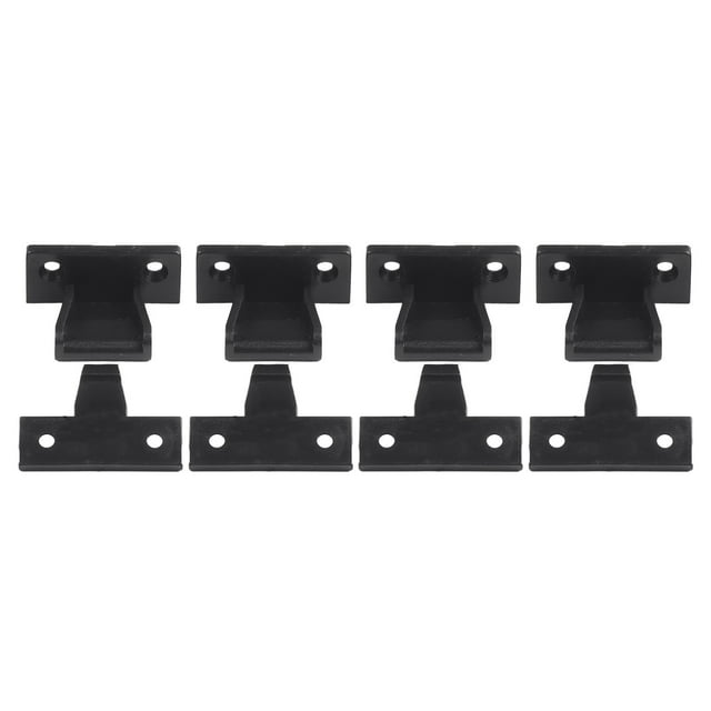 4 Pcs Push In Fittings Press Fit Kitchen Plinth Fasteners Panel Clips ...