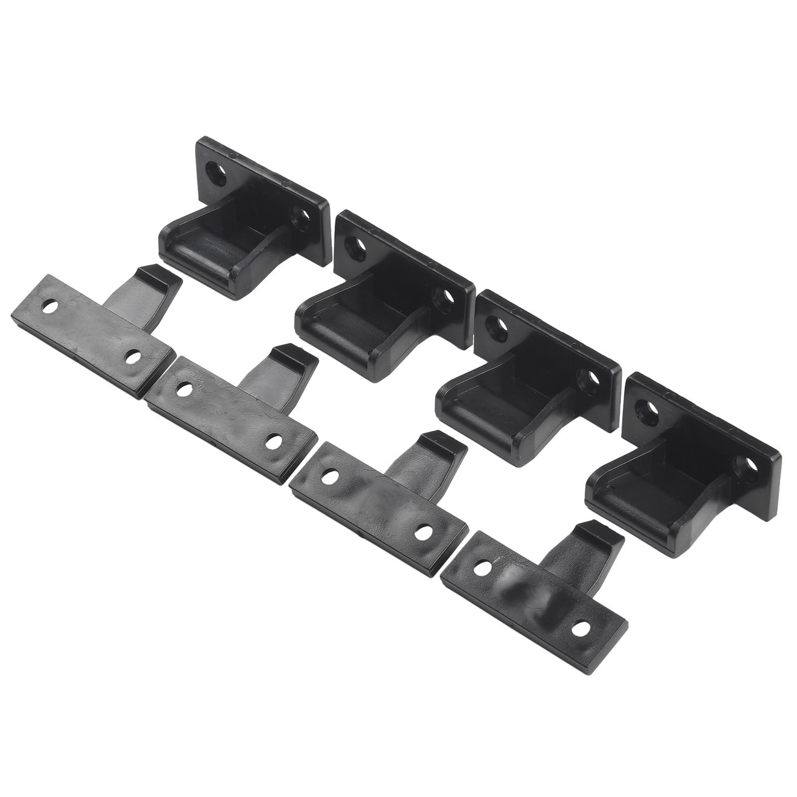 4 Pcs Push In Fittings Press Fit Kitchen Plinth Fasteners Panel Clips ...