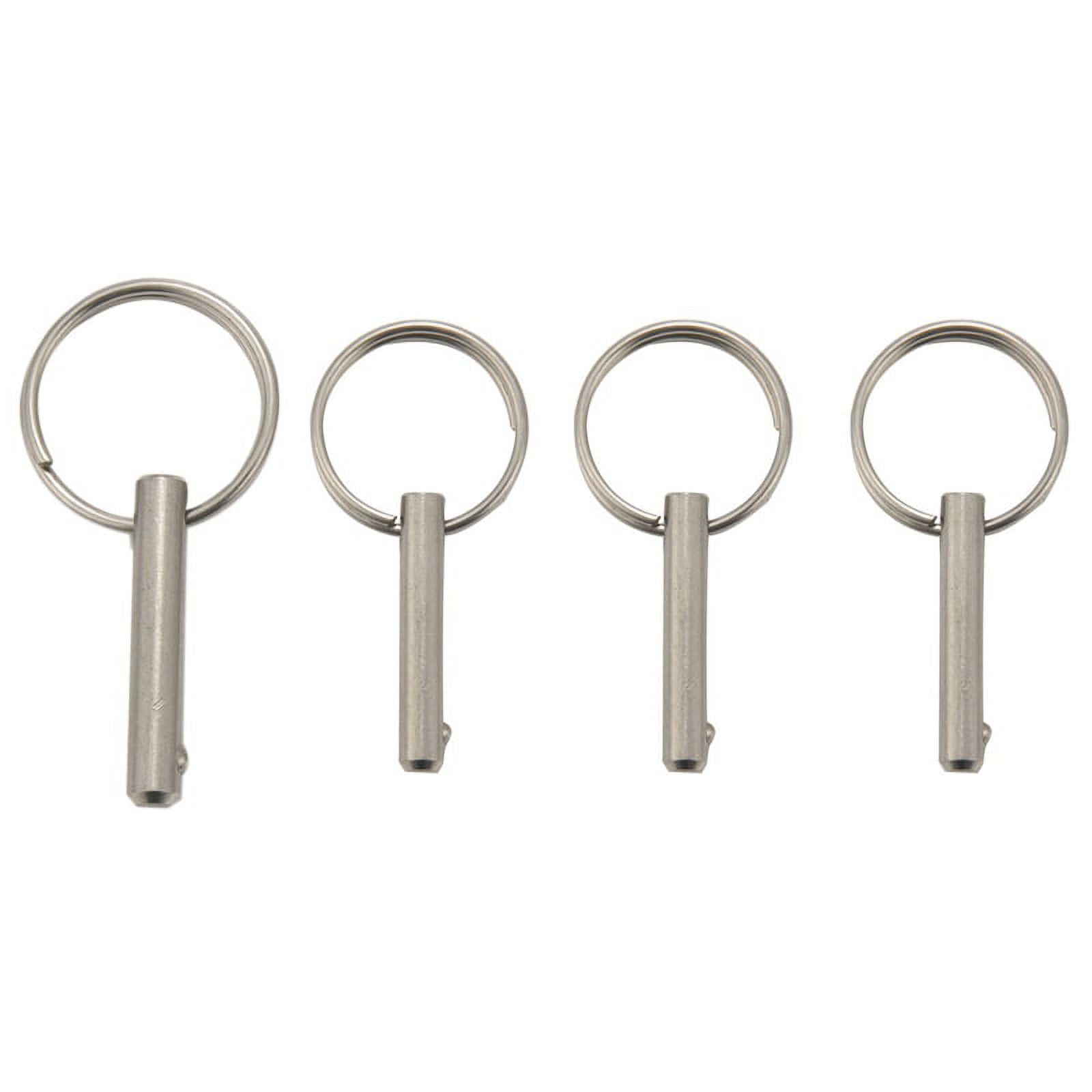 4 Pcs Quick Release Pin 1/4 inch, Full 316 Stainless Steel, Bimini Top ...