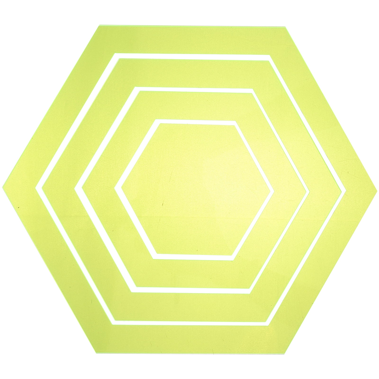 OFFIGAM Slotted Ruler For Quilting Acrylic Yellow For Diy Embroidery ...