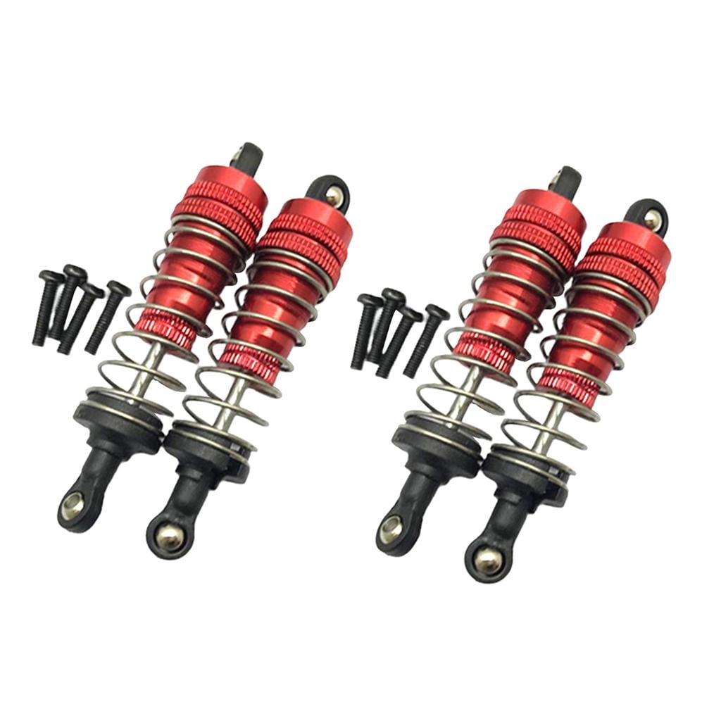 4 Pcs RC Shock Absorber Springs Shocks Set Damper, Front And Rear /14 ...