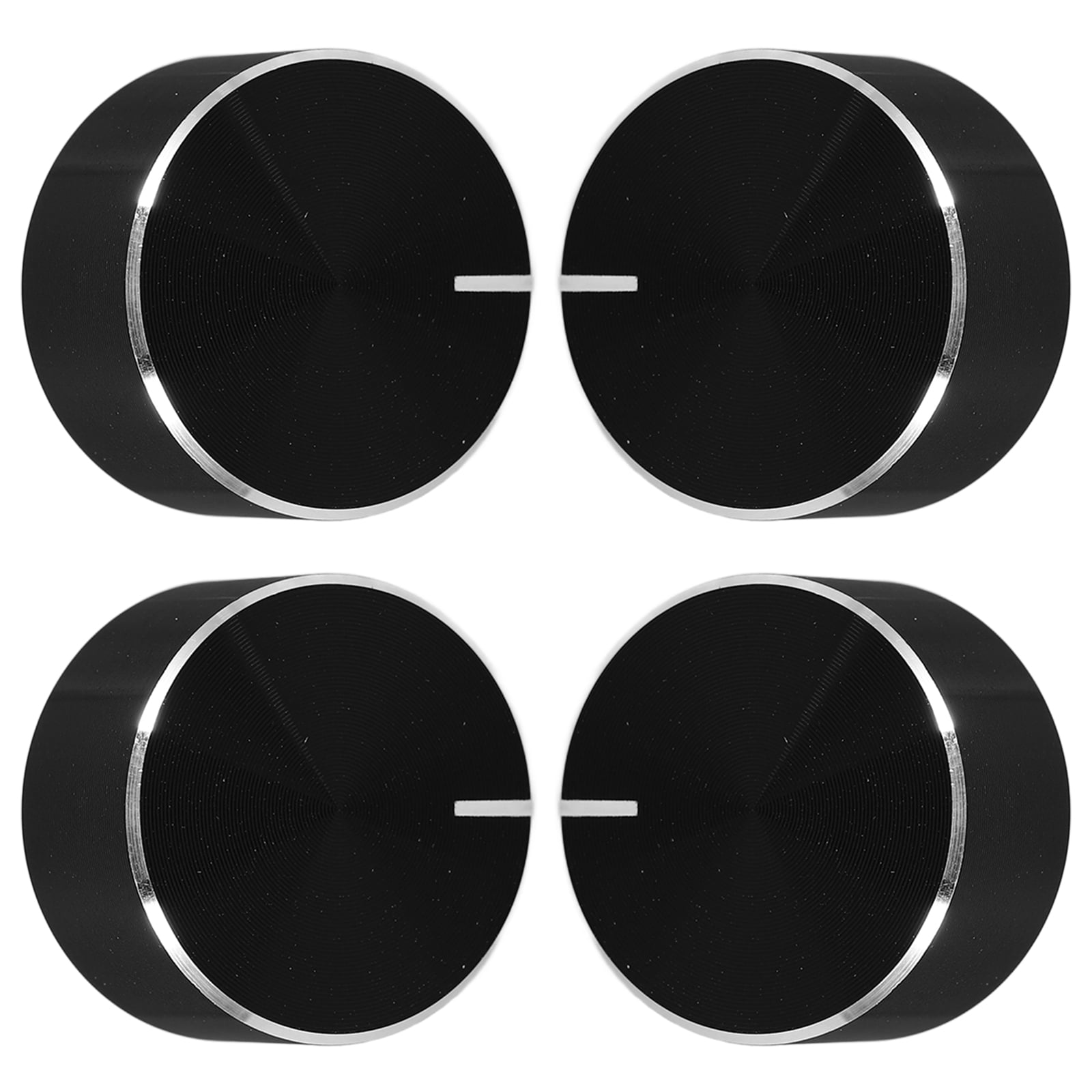 4 Pcs Radio Audio Volume Control Knobs Dial Tuner Adjustment - Walmart.com