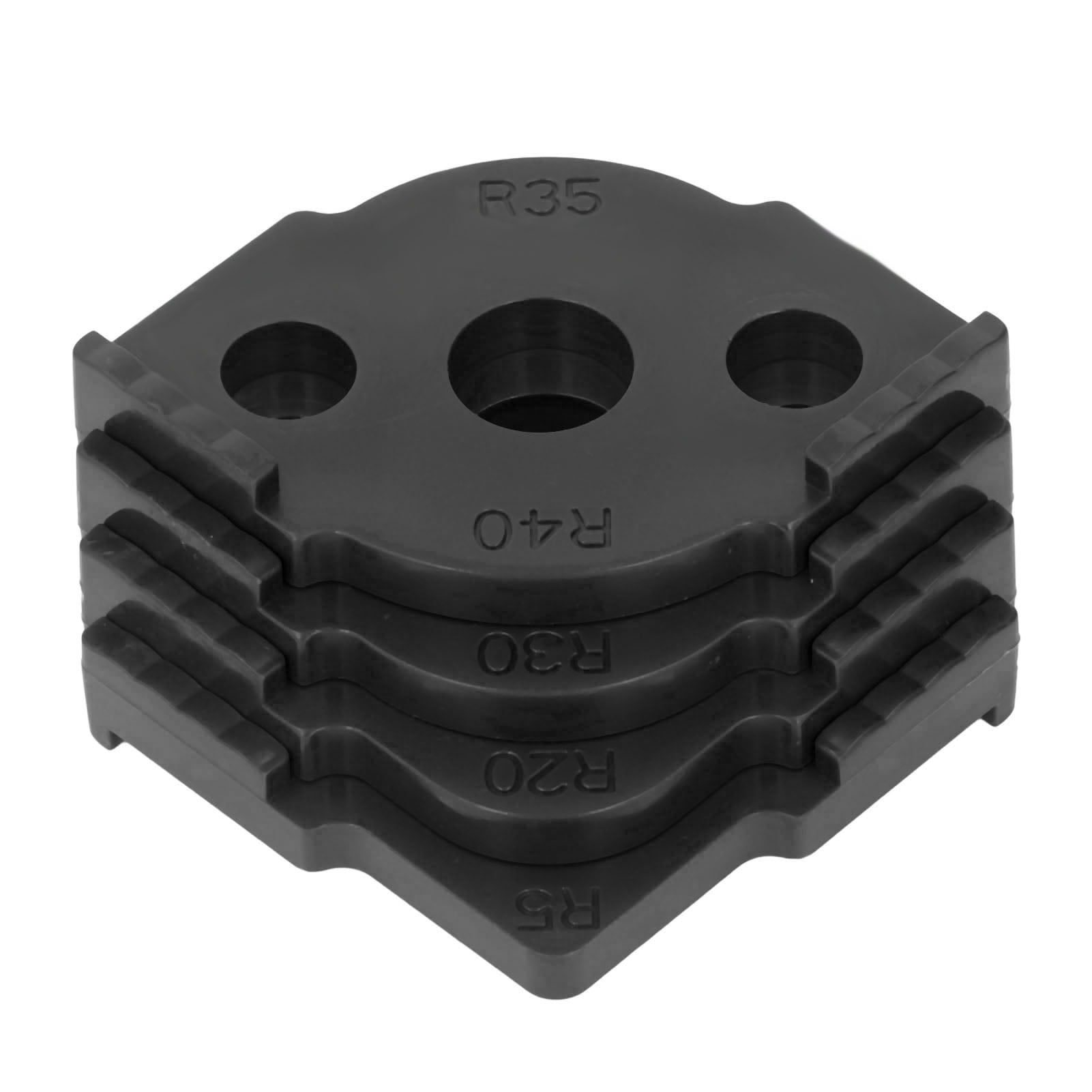 4 Pcs Radius Jig Router Template Abs Wear Resistant Woodworking Corner ...