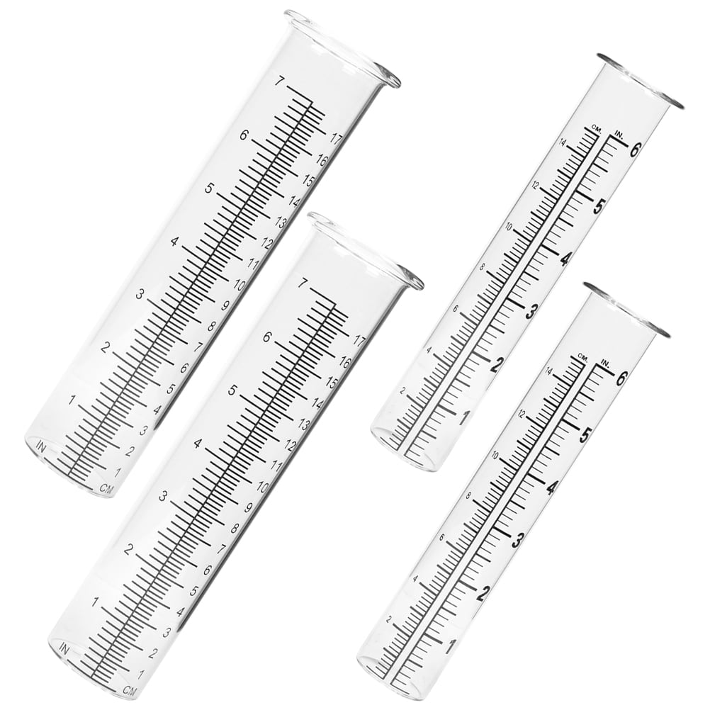 4pcs Gauge Tubes Replacement for Measuring Cylinder - Walmart.com