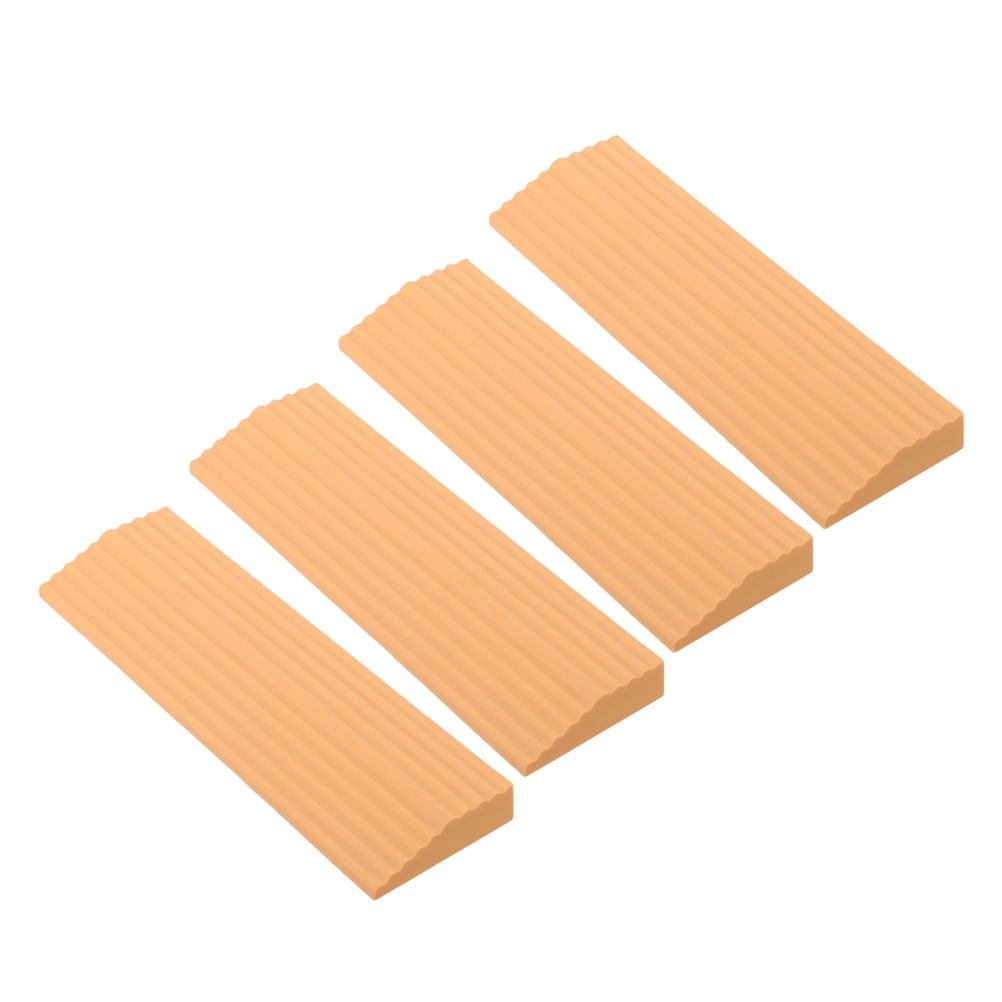 4 Pcs Ramp Pad Cars Wheel Chair Ramp for Door Threshold Motorcycle Curb ...