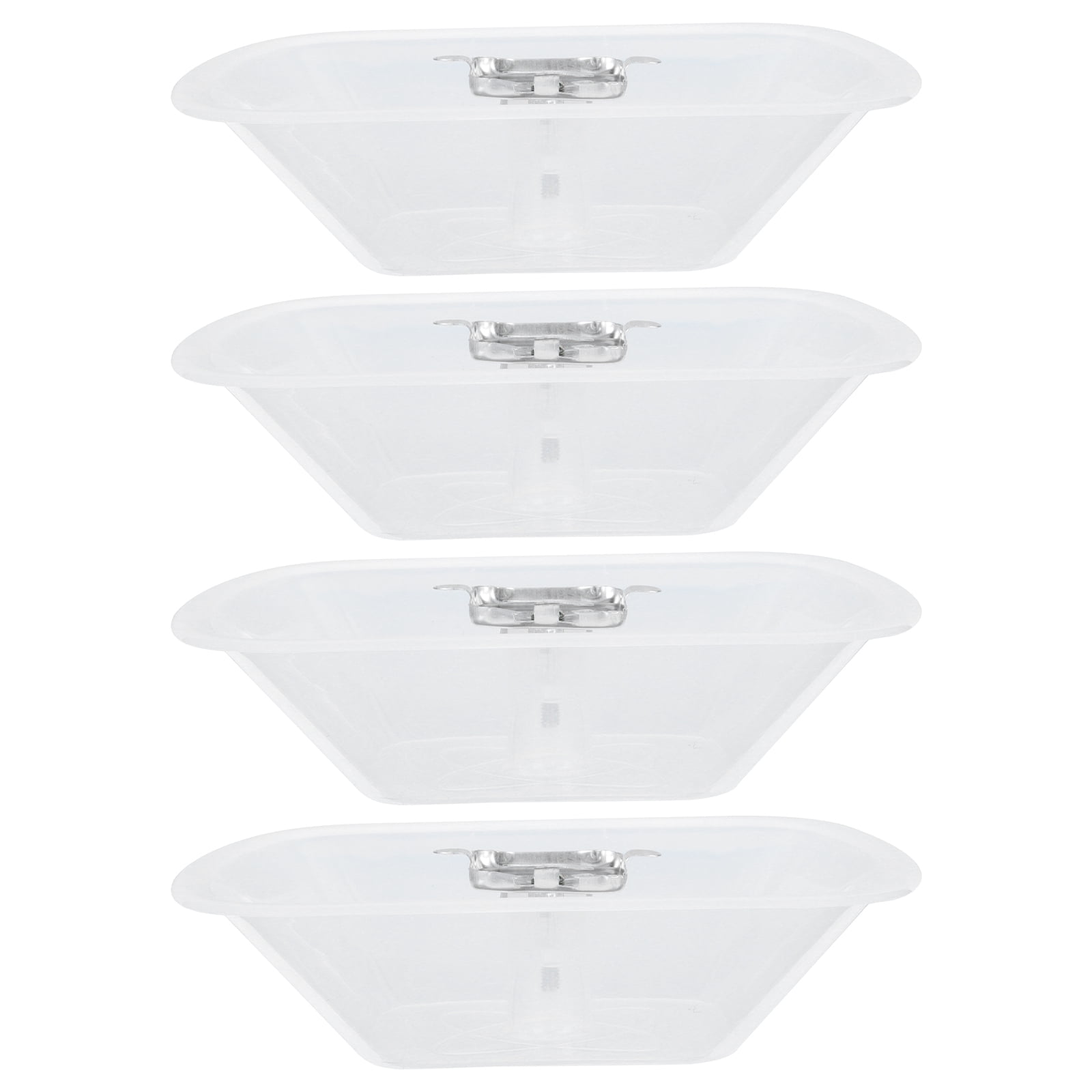 4 Pcs Range Hood Oil Collector Grease Connection Box Simple ...