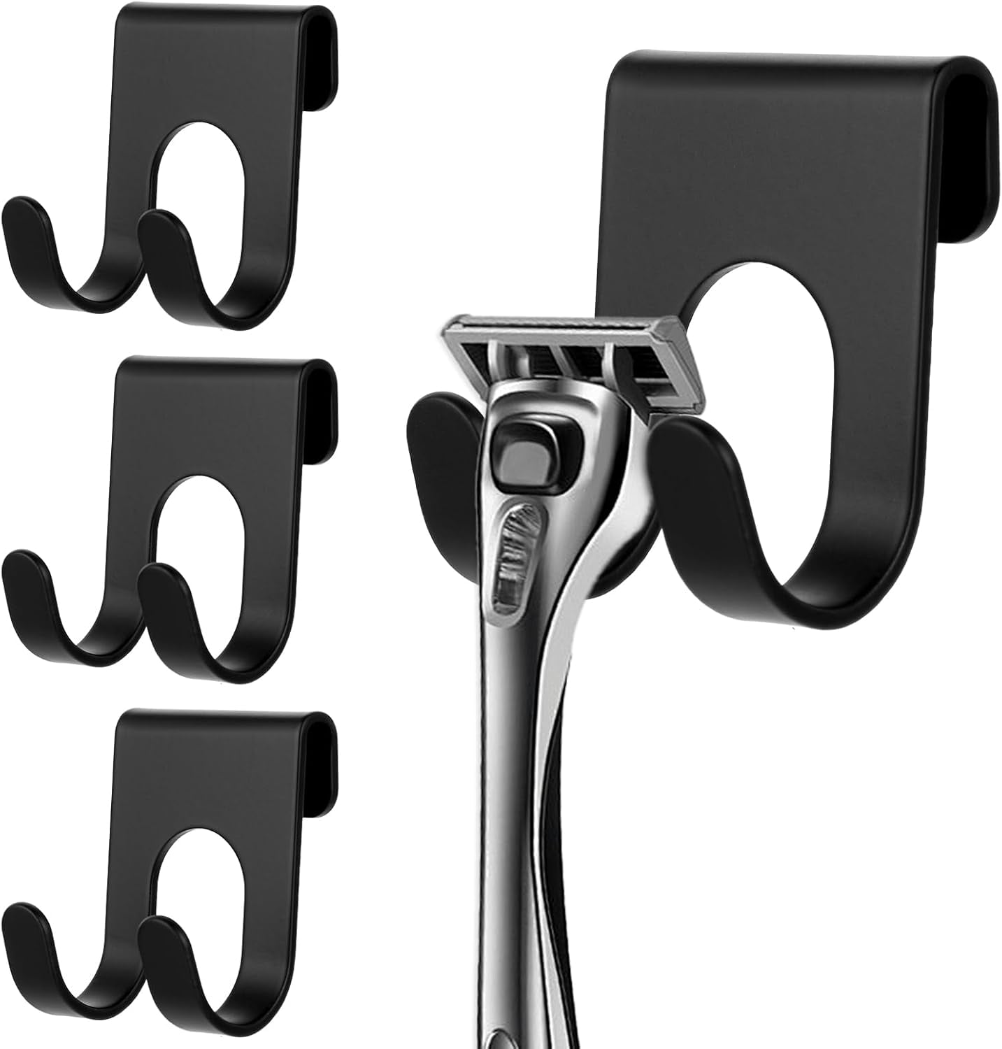 4 Pcs Razor Holder for Shower Made of Stainless Steel, Multifunctional ...