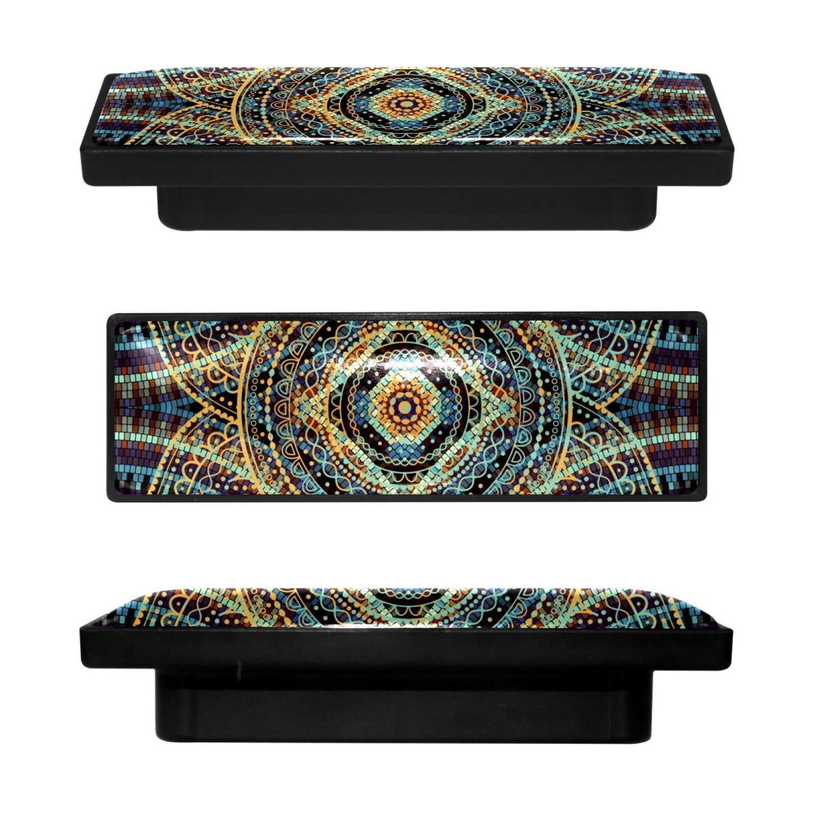 4 Pcs Rectangle Cabinet Handle Cupboard Knob Drawer Pulls Handle Boho ...