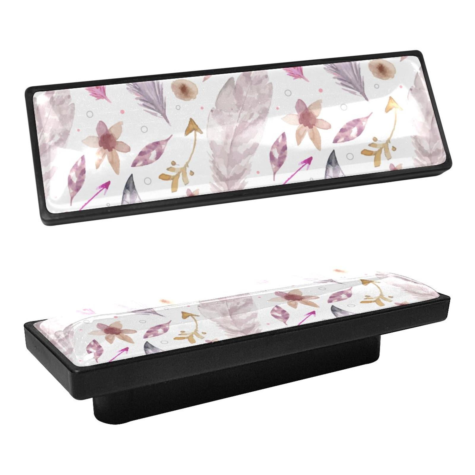 4 Pcs Rectangle Cabinet Handle Cupboard Knob Drawer Pulls Handle Boho ...