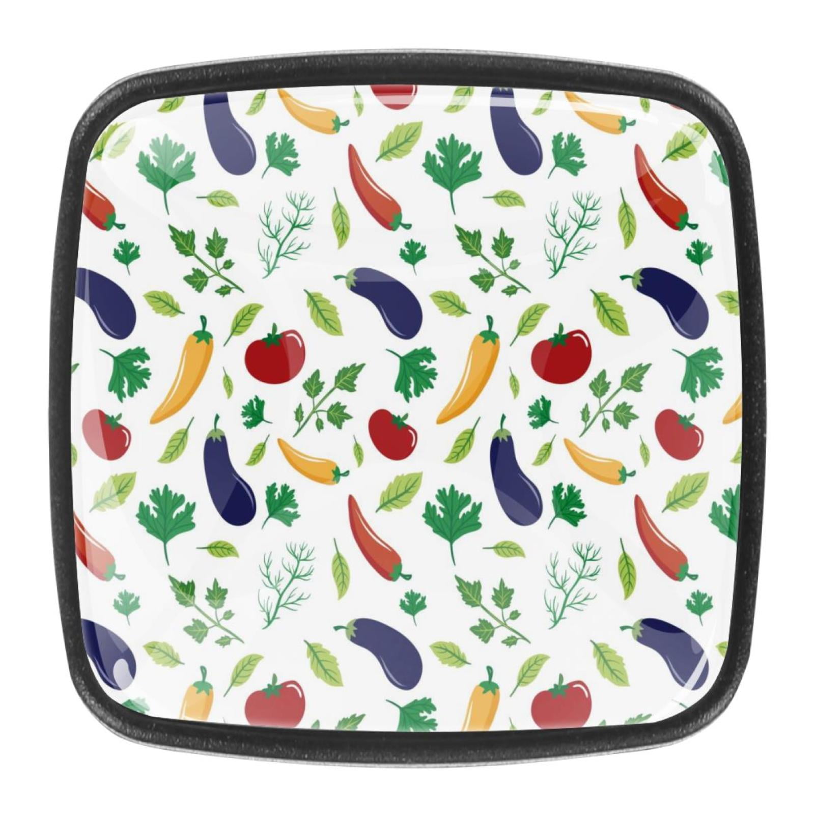 4 Pcs Rectangle Cabinet Handle Cupboard Knob Drawer Pulls Handle ...