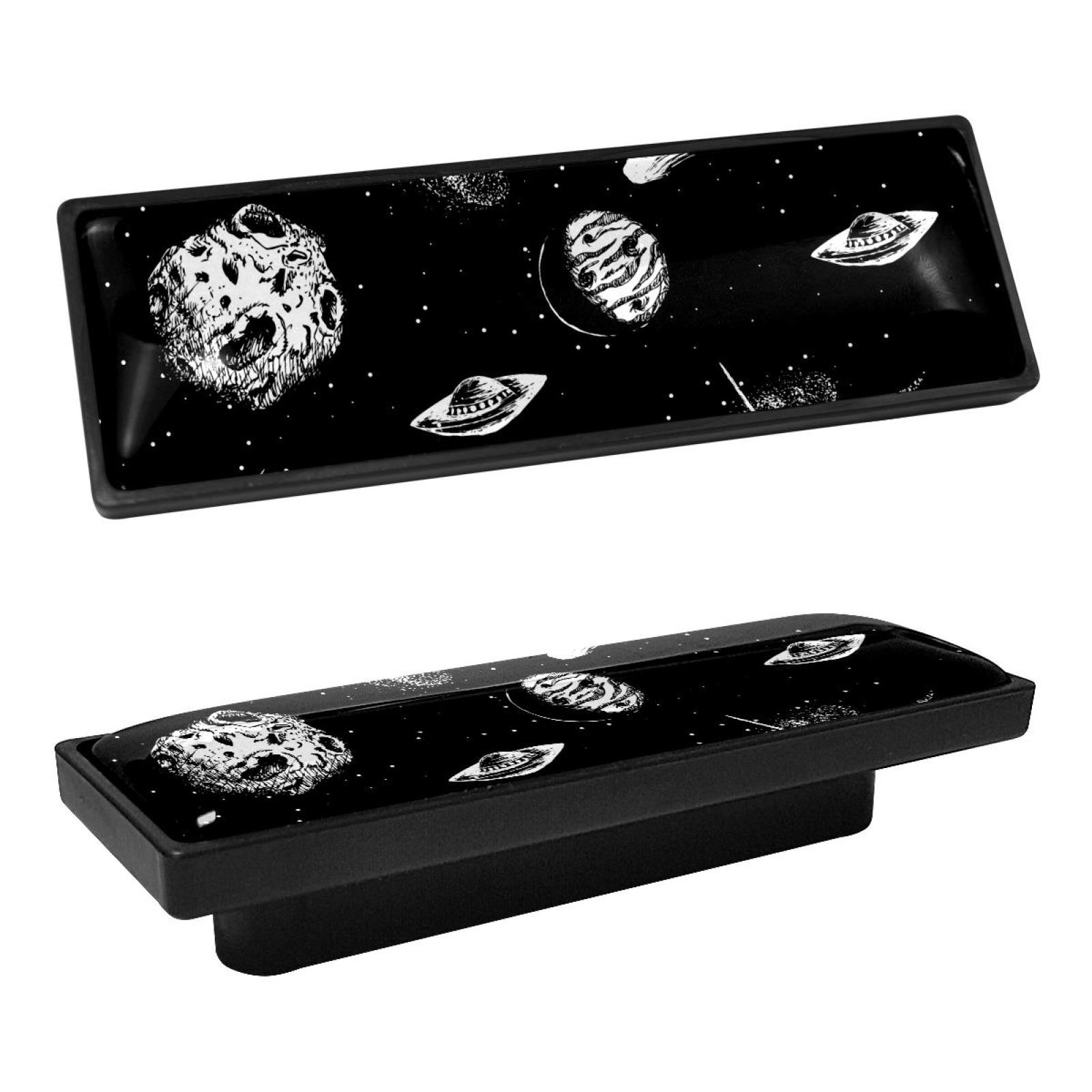 4 Pcs Rectangle Cabinet Handle Cupboard Knob Drawer Pulls Handle Galxy ...