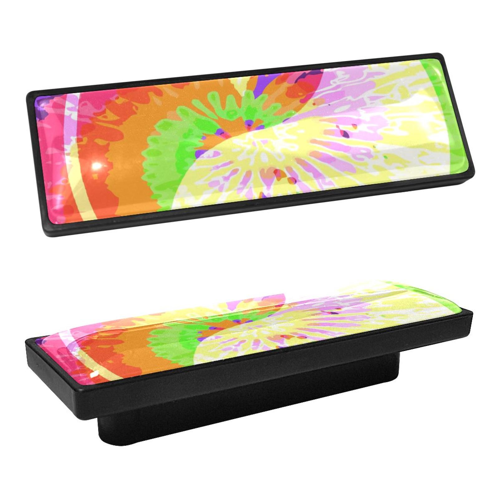 4 Pcs Rectangle Cabinet Handle Cupboard Knob Drawer Pulls Handle Hippie ...