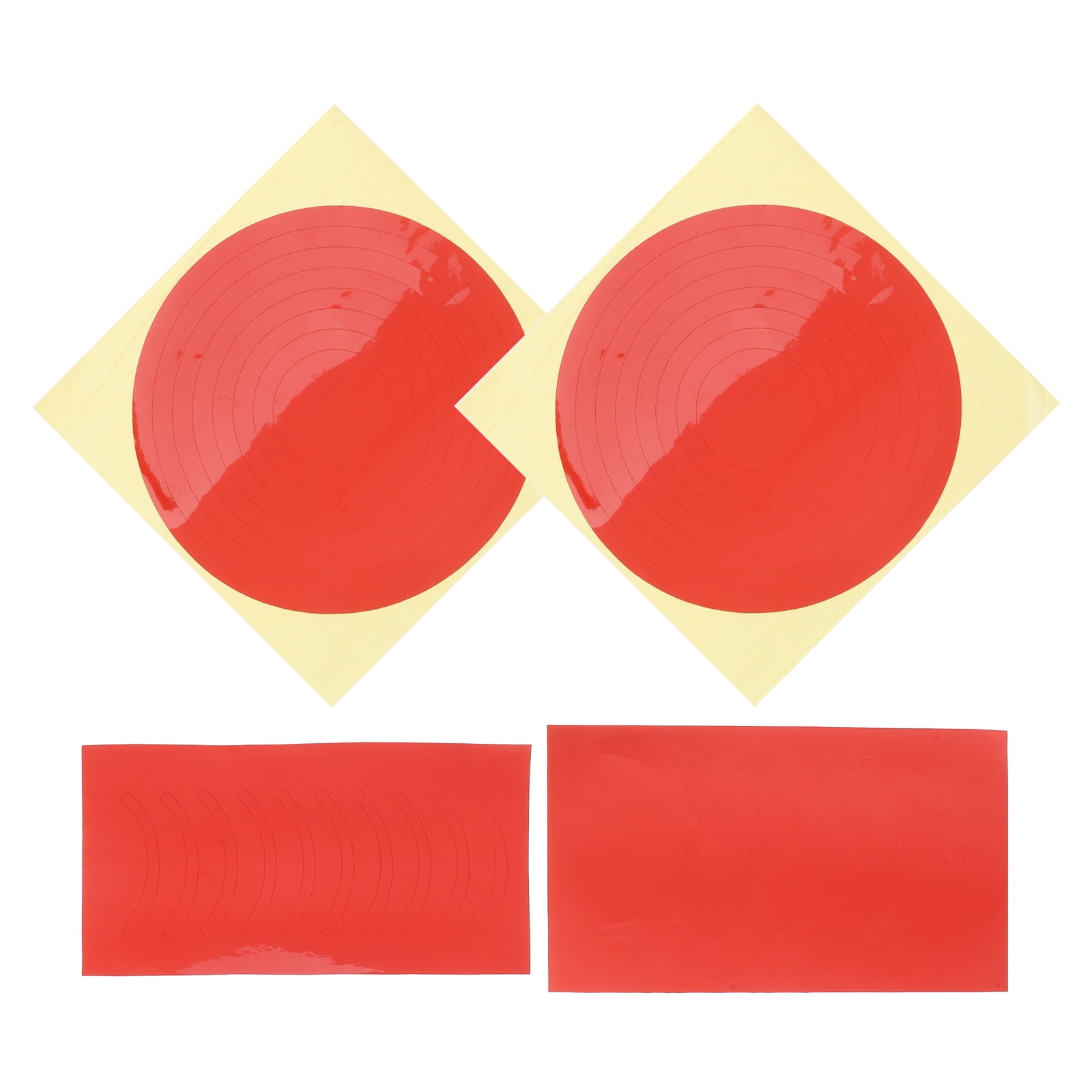 4 Pcs Reflective Indicator Stickers Adapter Label Pressure Gauge ...