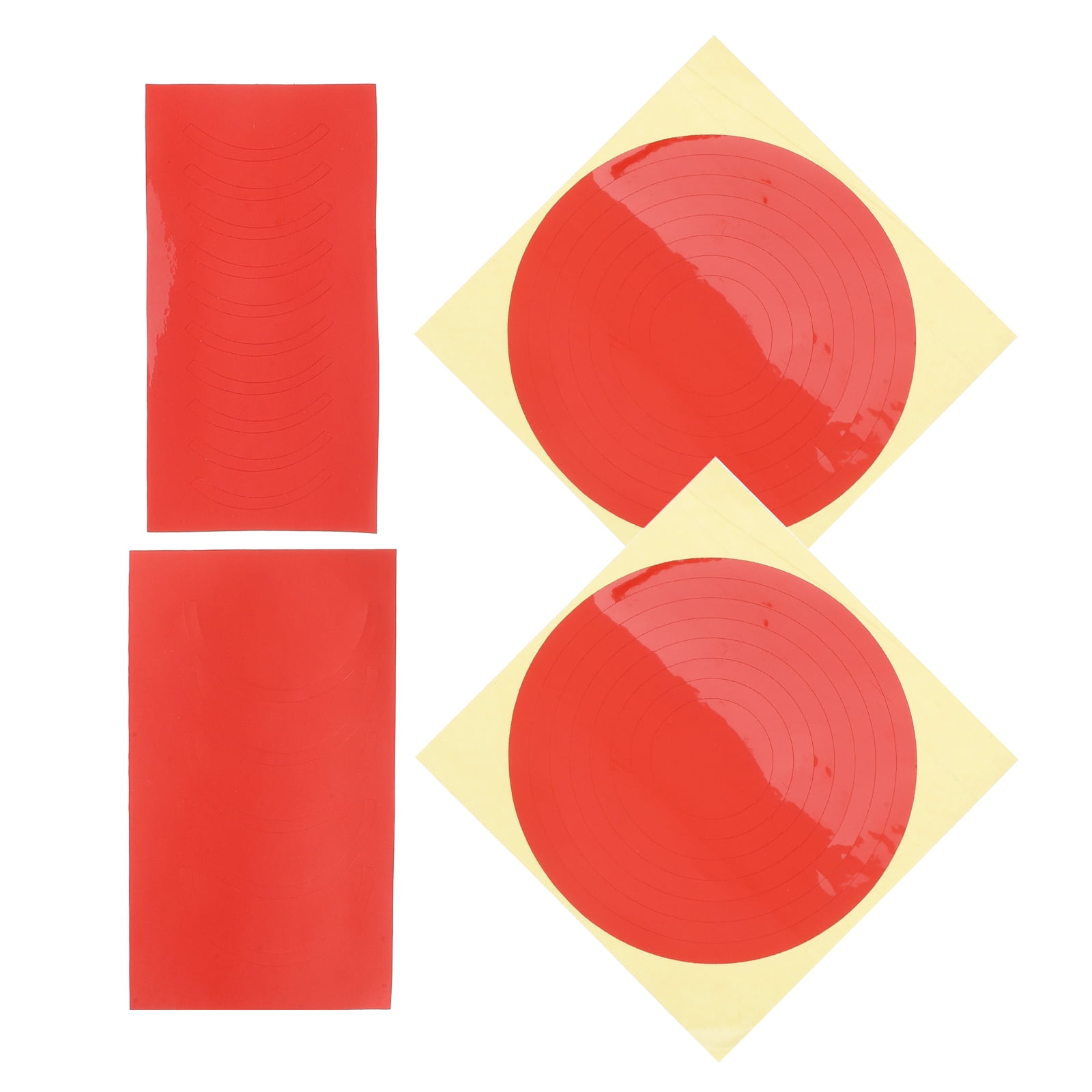 4 Pcs Reflective Indicator Stickers Pressure Gauge Identification ...