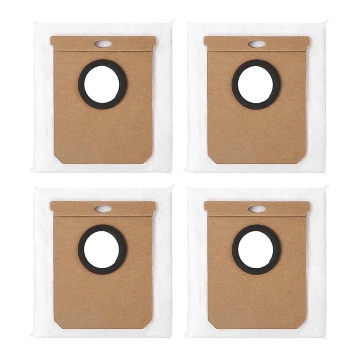 4 Pcs Replacement Dust Bags For Haier H9+, Conga Home 10000, 8090 Ultra ...