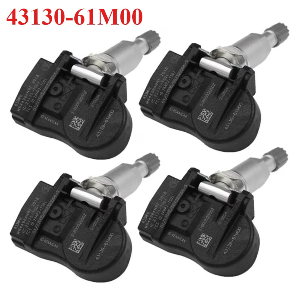 4 Pcs Replacement TPMS Sensor for Suzuki Vitara / SX4 / S-Cross / Ignis ...