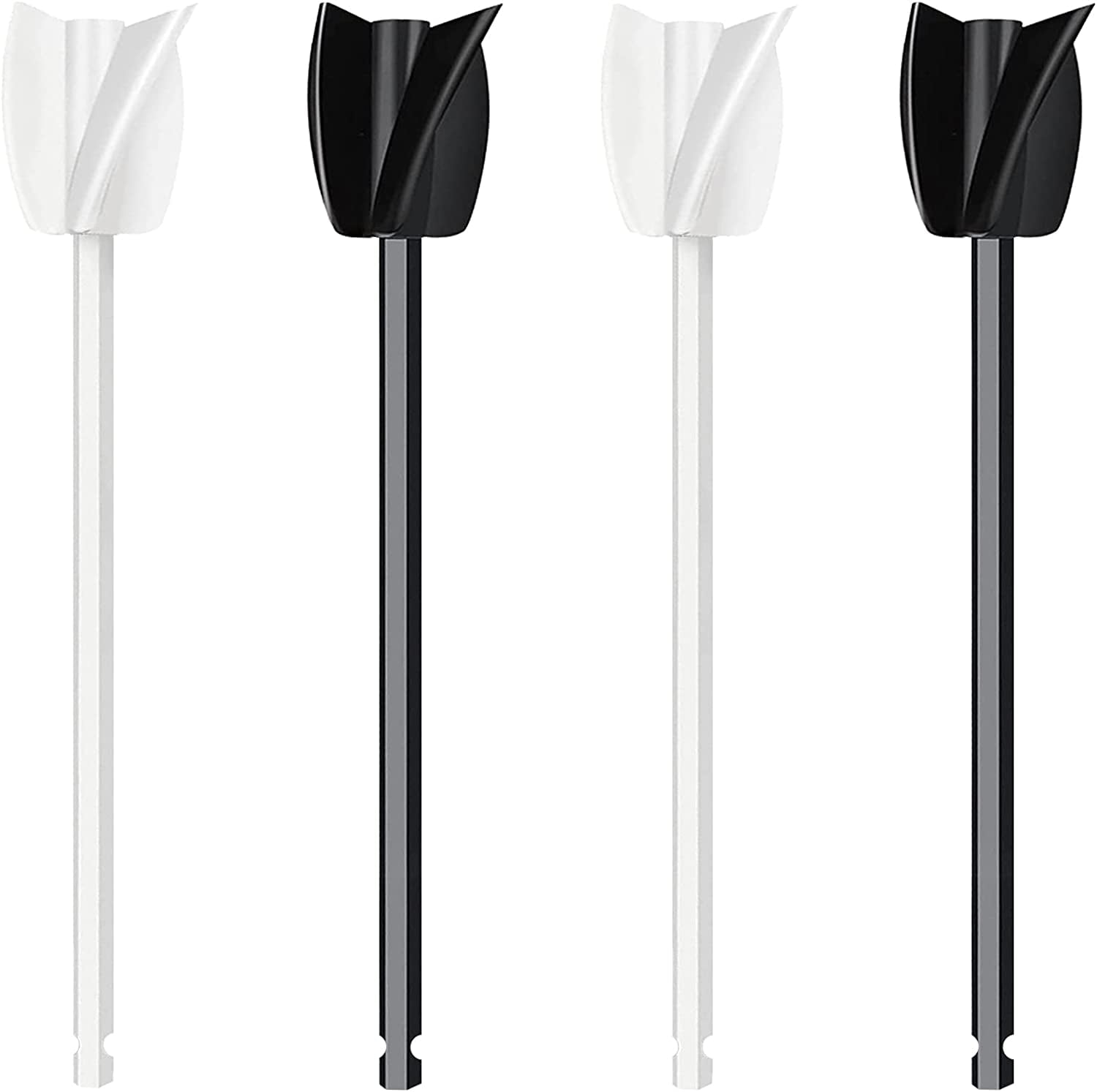 4 Pcs Resin Mixer Paddles Epoxy Paint Stirrers Drill Attachment ...