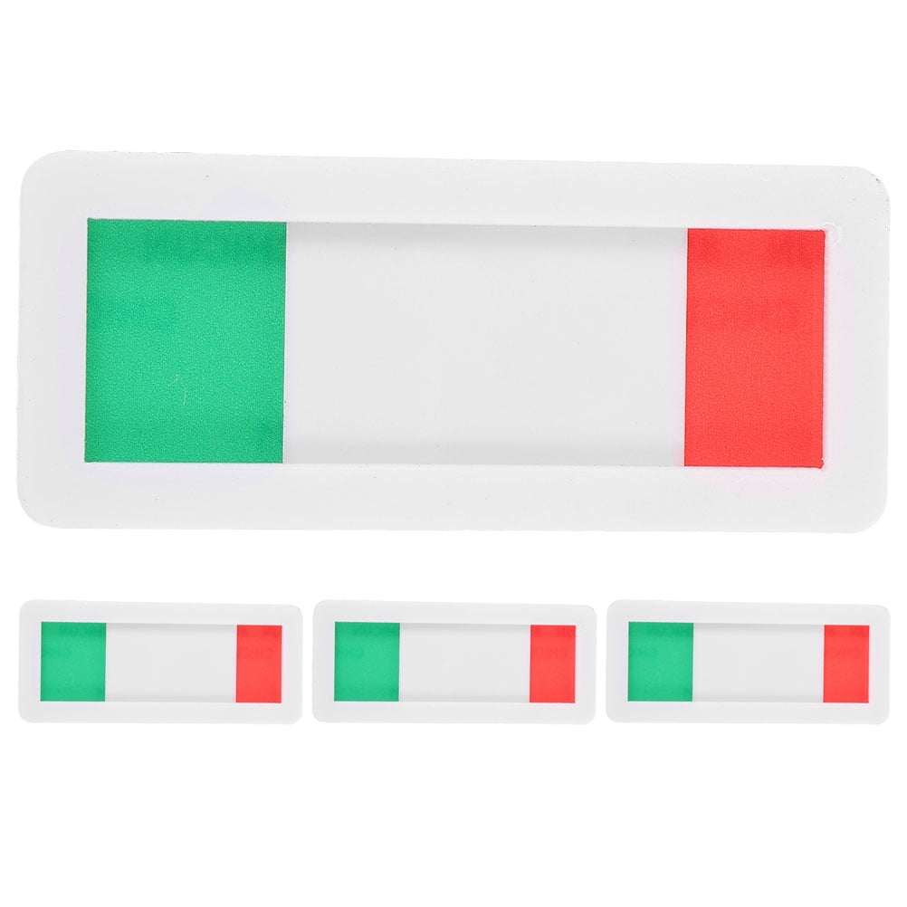 4 Pcs Restroom Sign for Home Office Sliding Door Signs White - Walmart.com