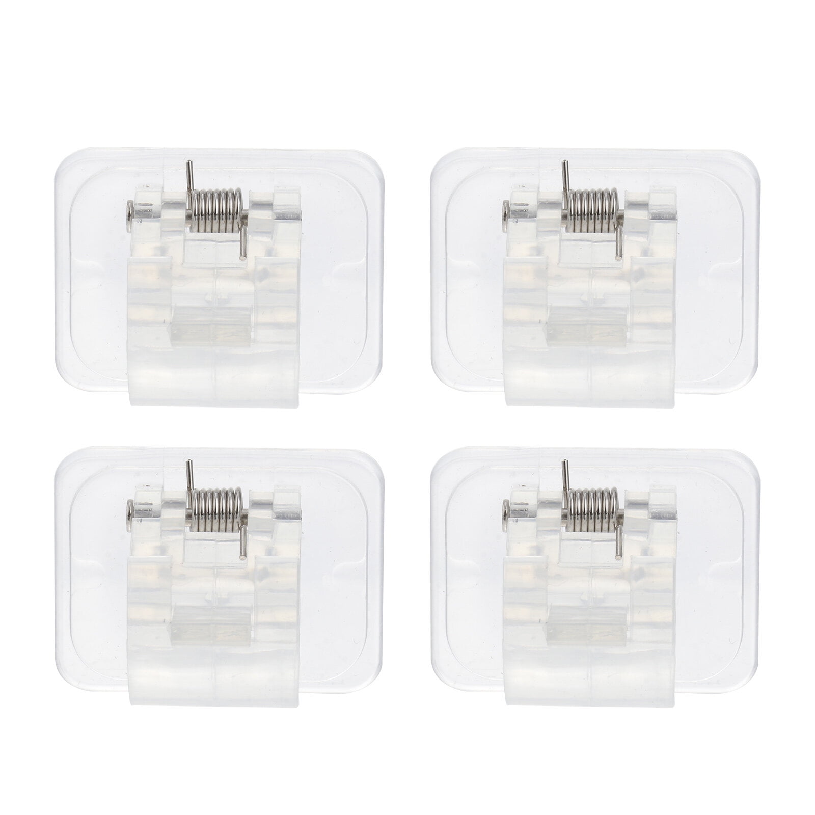 4 Pcs Retainer Curtain Hooks for Drapes Clip Hooks Rod Bracket Curtain ...