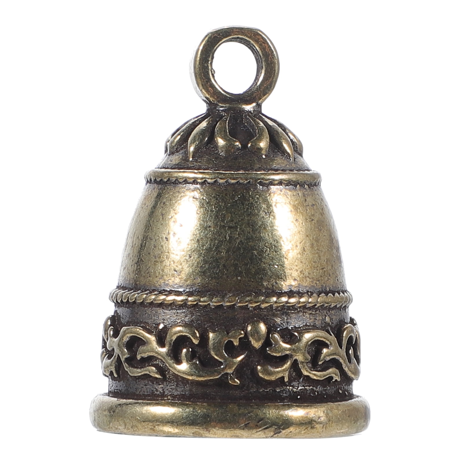 HEMOTON 4Pcs Vintage Copper Bells for Decor Multi Color Adds Joyful ...