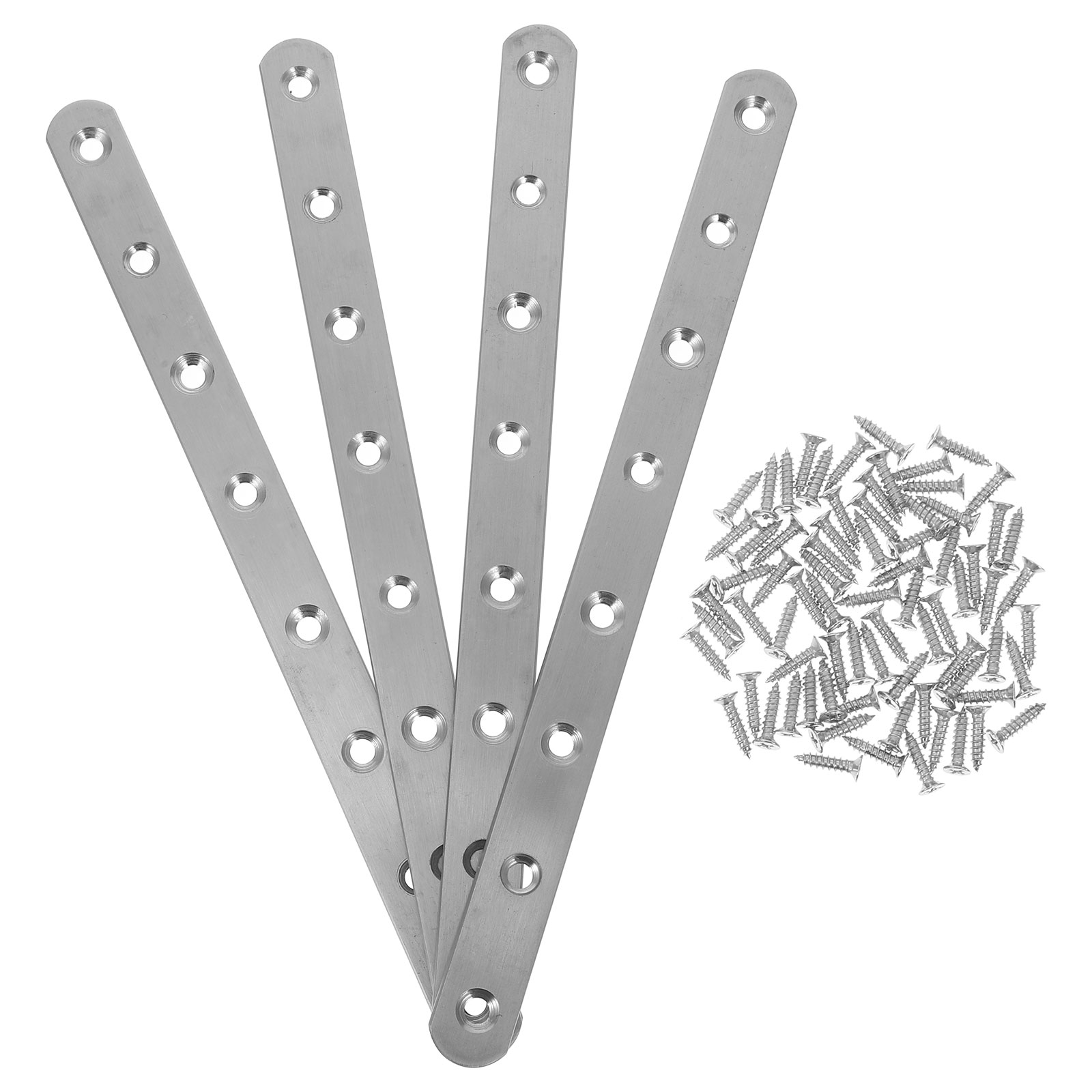 4 Pcs Right Angle Bracket Fence Brackets Flat Brackets for Wood Support ...