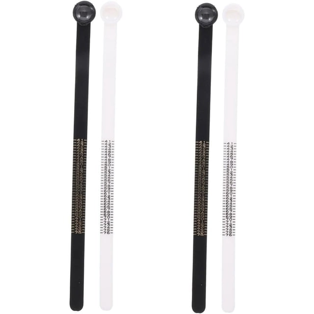 4 Pcs Ring Measurement Finger Ring Sizer Jewelry Sizes Gauge Finger ...
