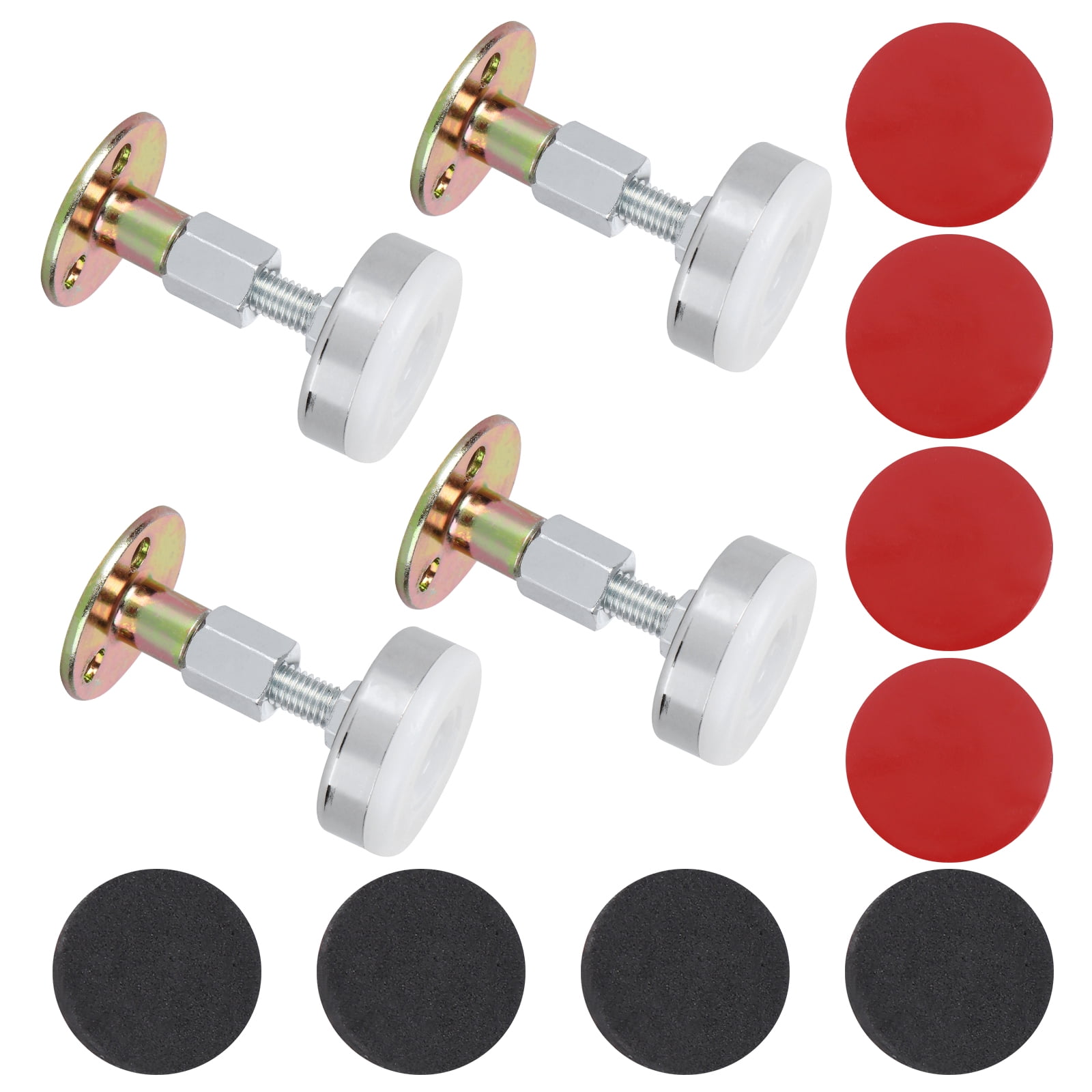 WRISTBIQUE Bed Frame Fixer Stainless Steel Furniture School Use 4Pcs 2 ...