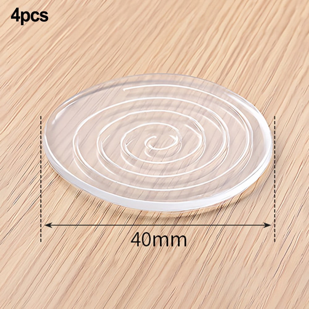 4 Pcs Round Anti Vibration Pads Washing Machine Silicone Feet Mat ...