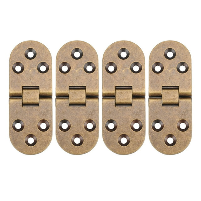 4 Pcs Round Table Hinge Accessories Coffee Hinges Household Method ...